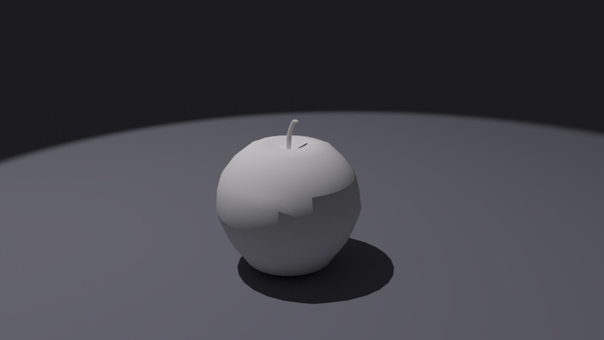 Apple 3d Model