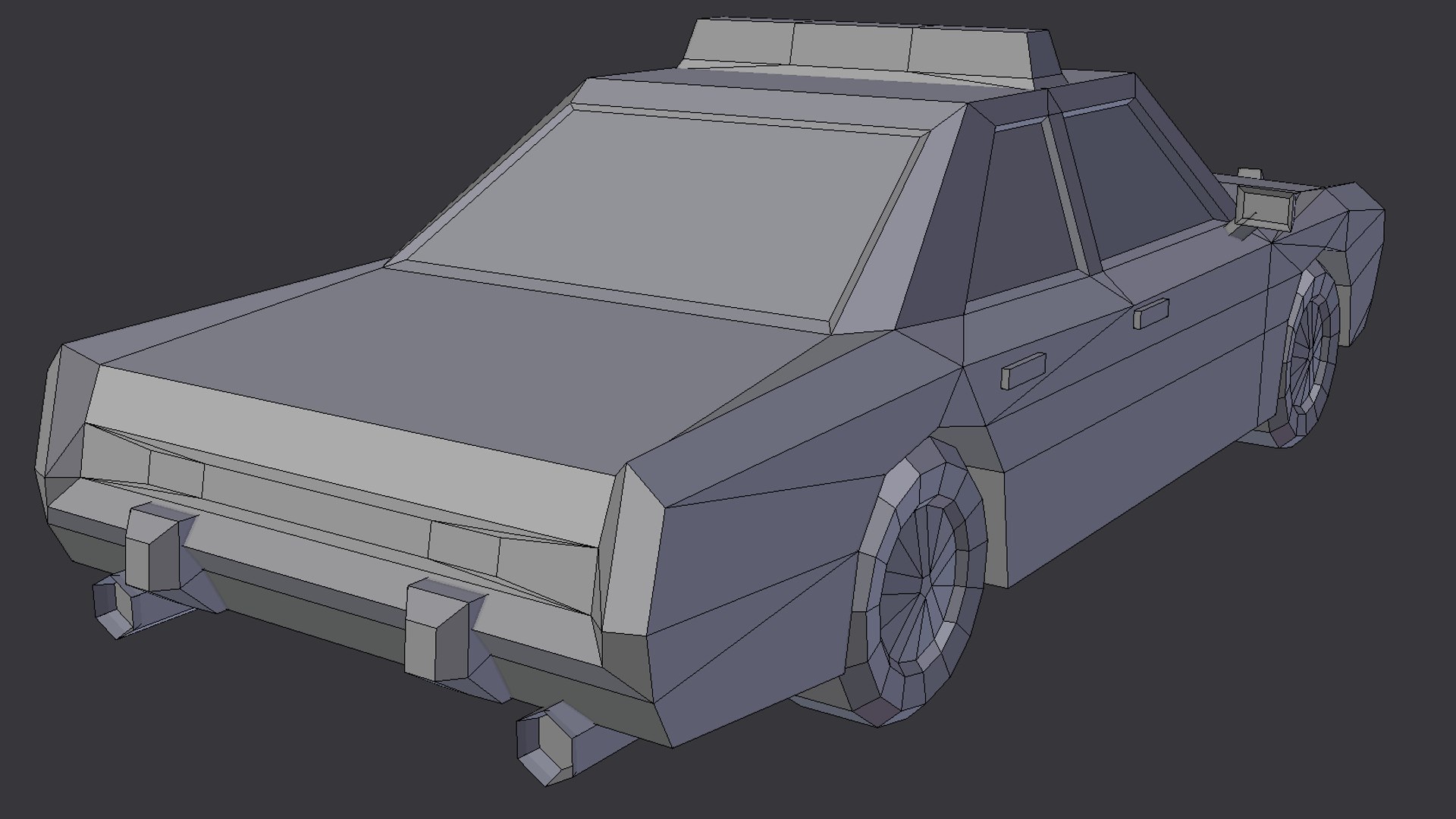 3D Car Ready Mobile Games Model - TurboSquid 1348582