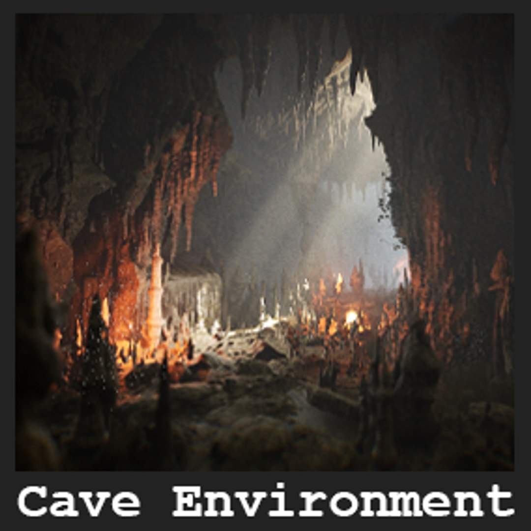 Cave Environment 68 Assets 3D Model - TurboSquid 2194036