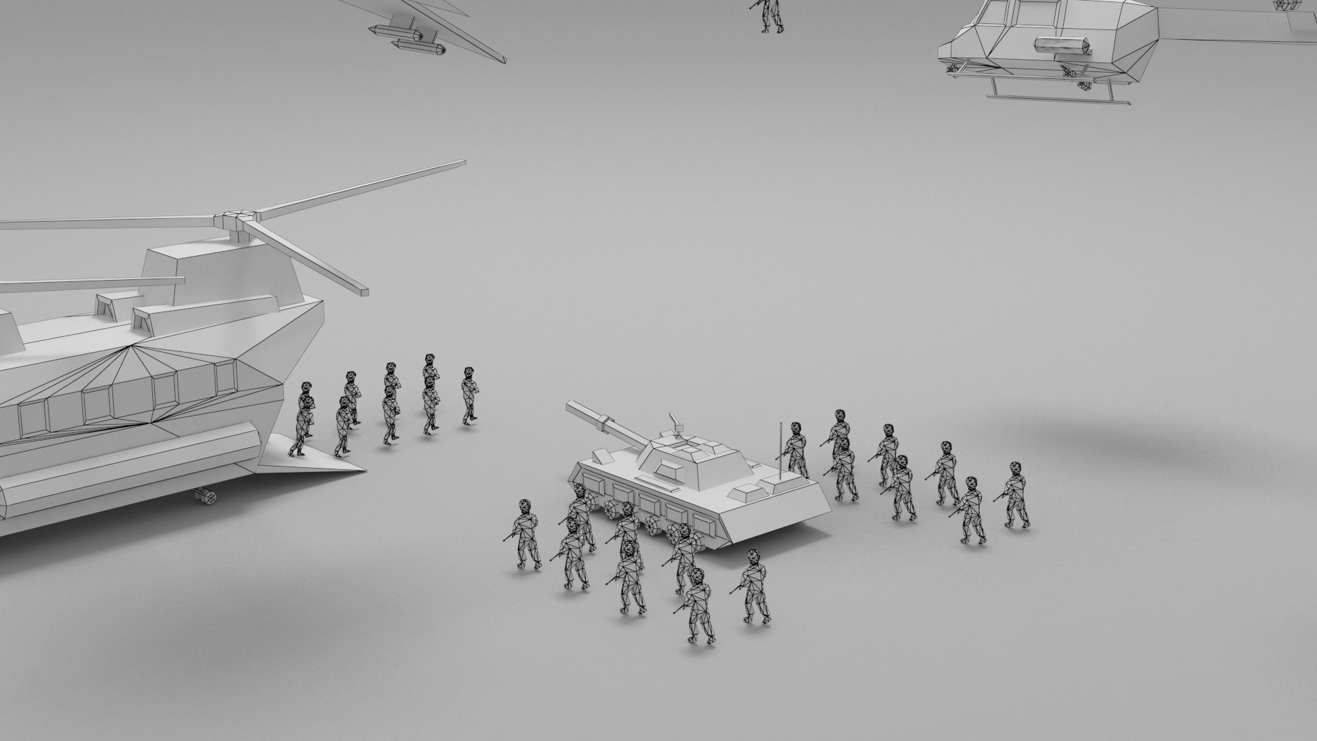 Army Low Poly 3D Model - TurboSquid 2193742