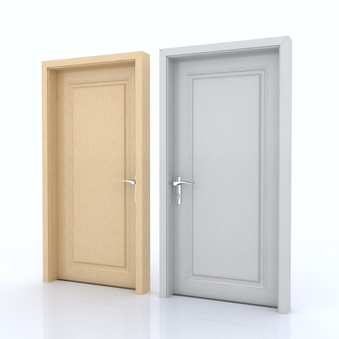Door Room 3d Model
