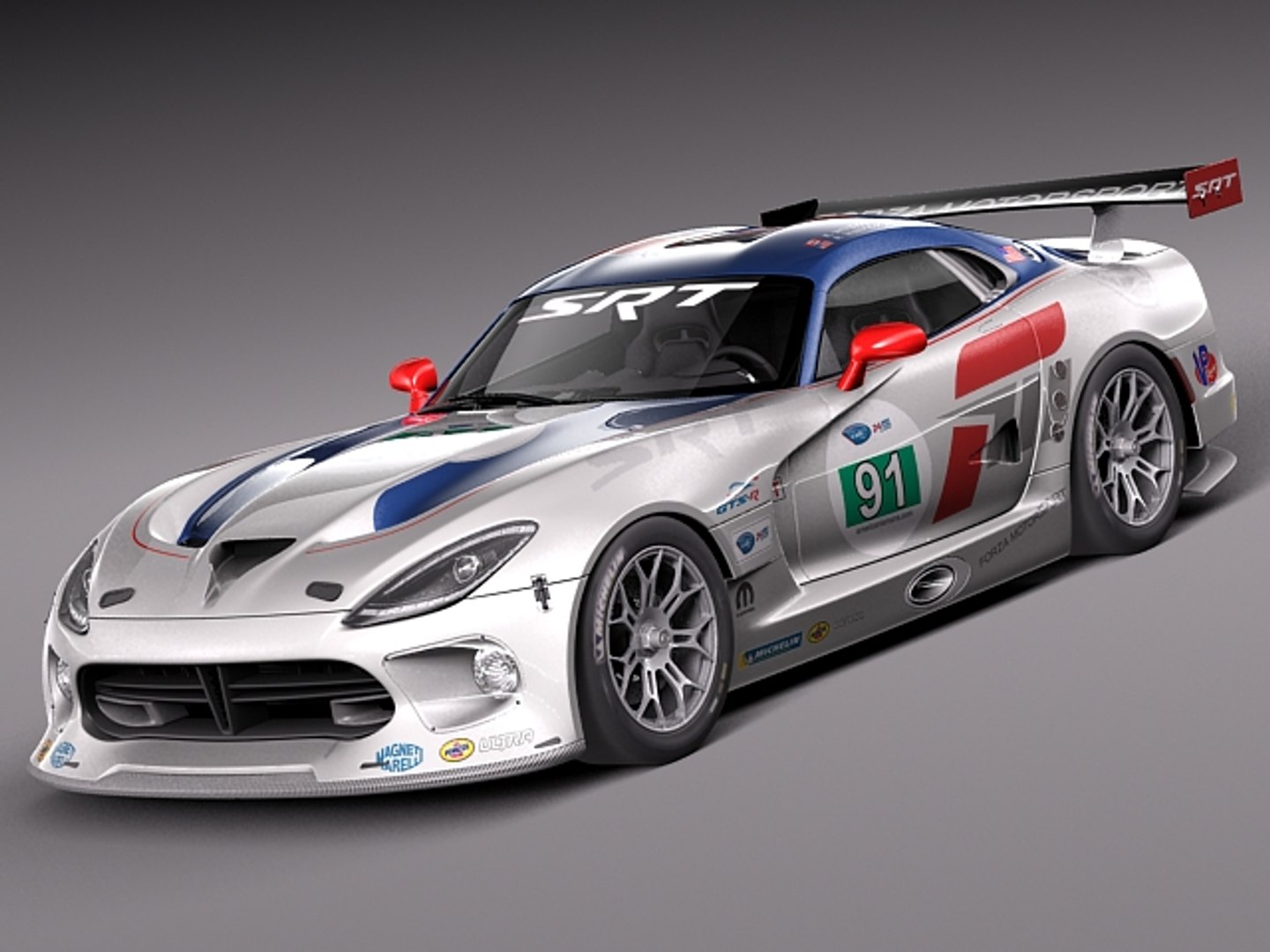 C4d Dodge Viper Gts-r 2013