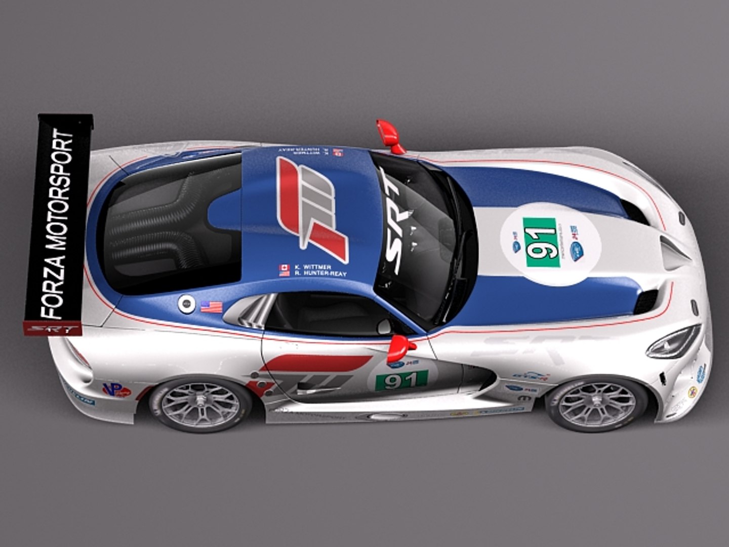 C4d Dodge Viper Gts-r 2013