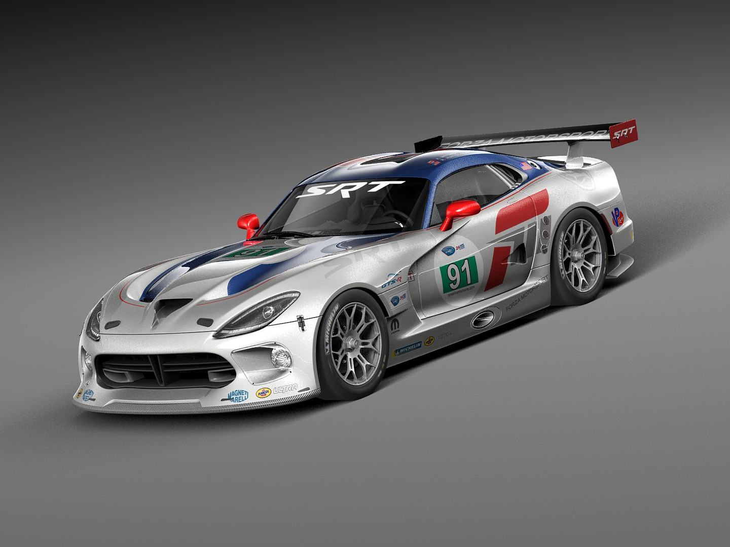 C4d Dodge Viper Gts-r 2013