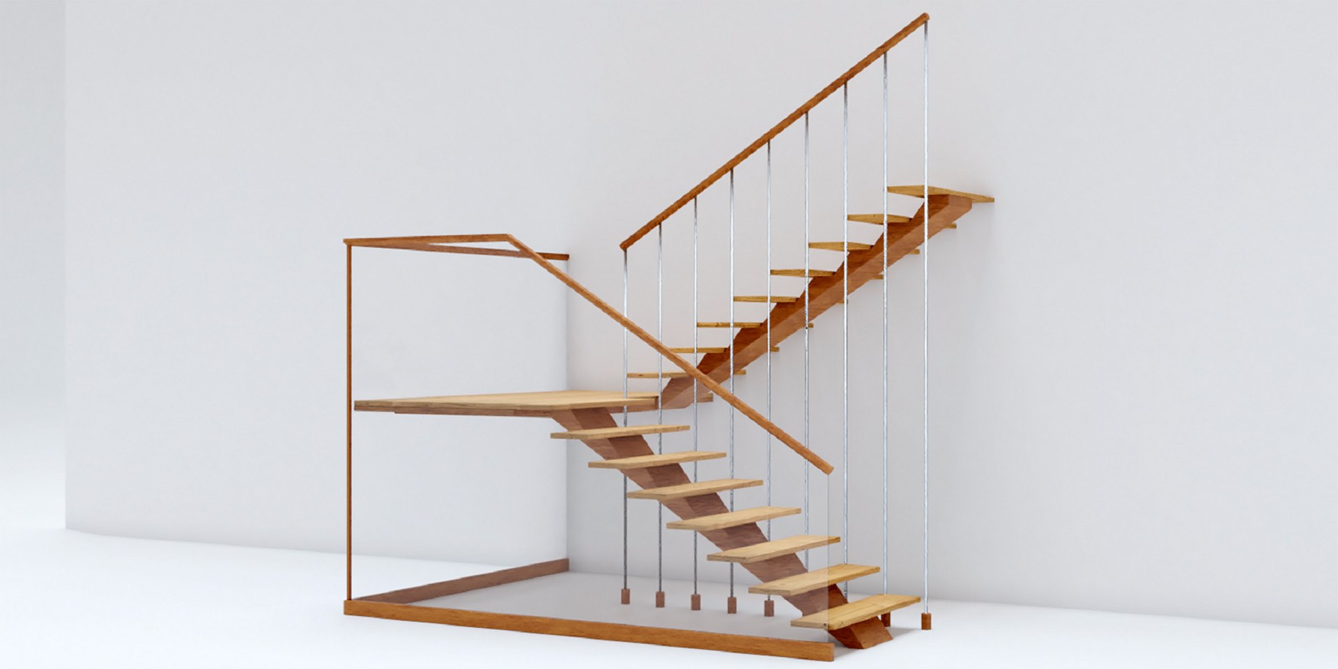 Stairs Design 3D Model - TurboSquid 1672718