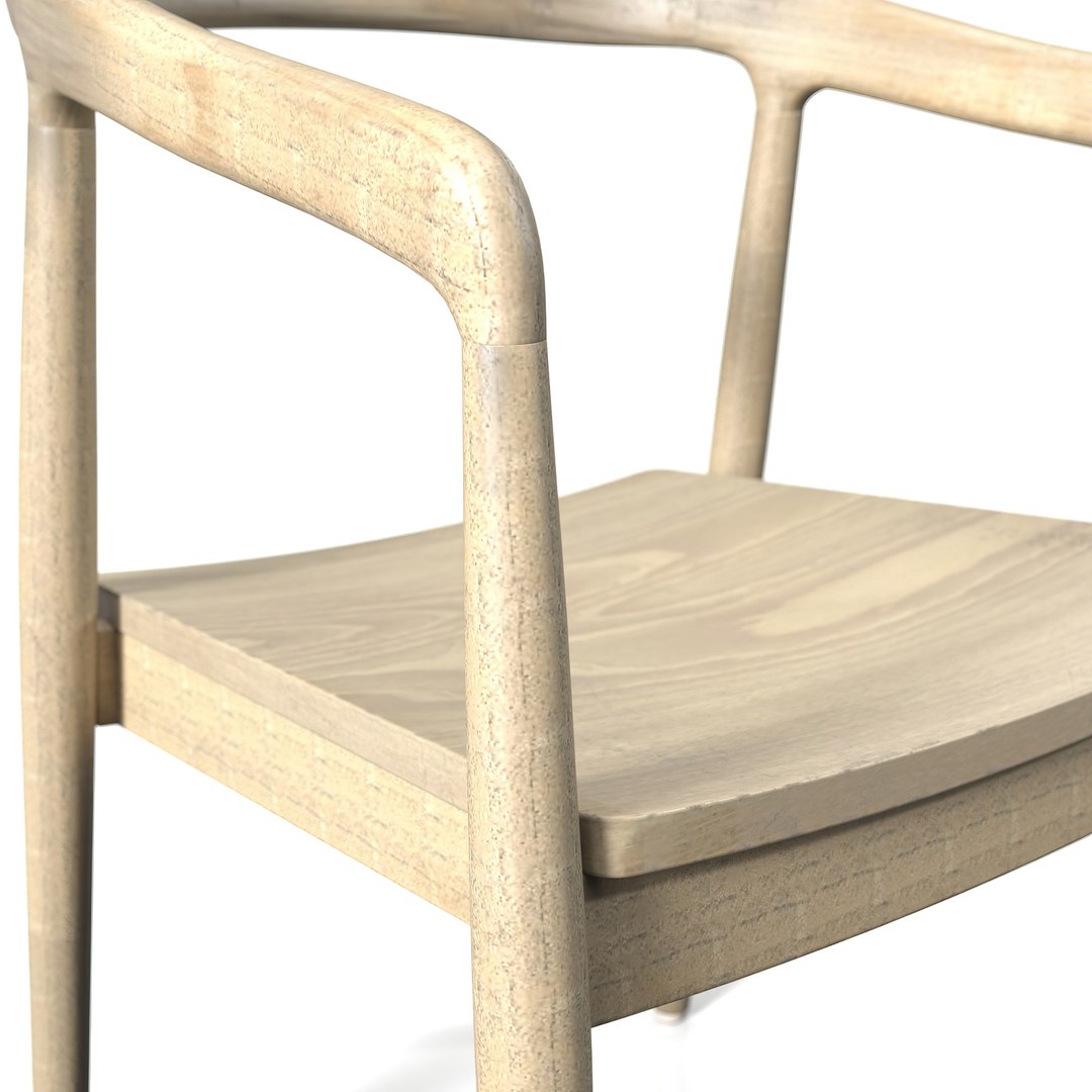 3D Ingrid Dining Chair PBR - TurboSquid 2209361