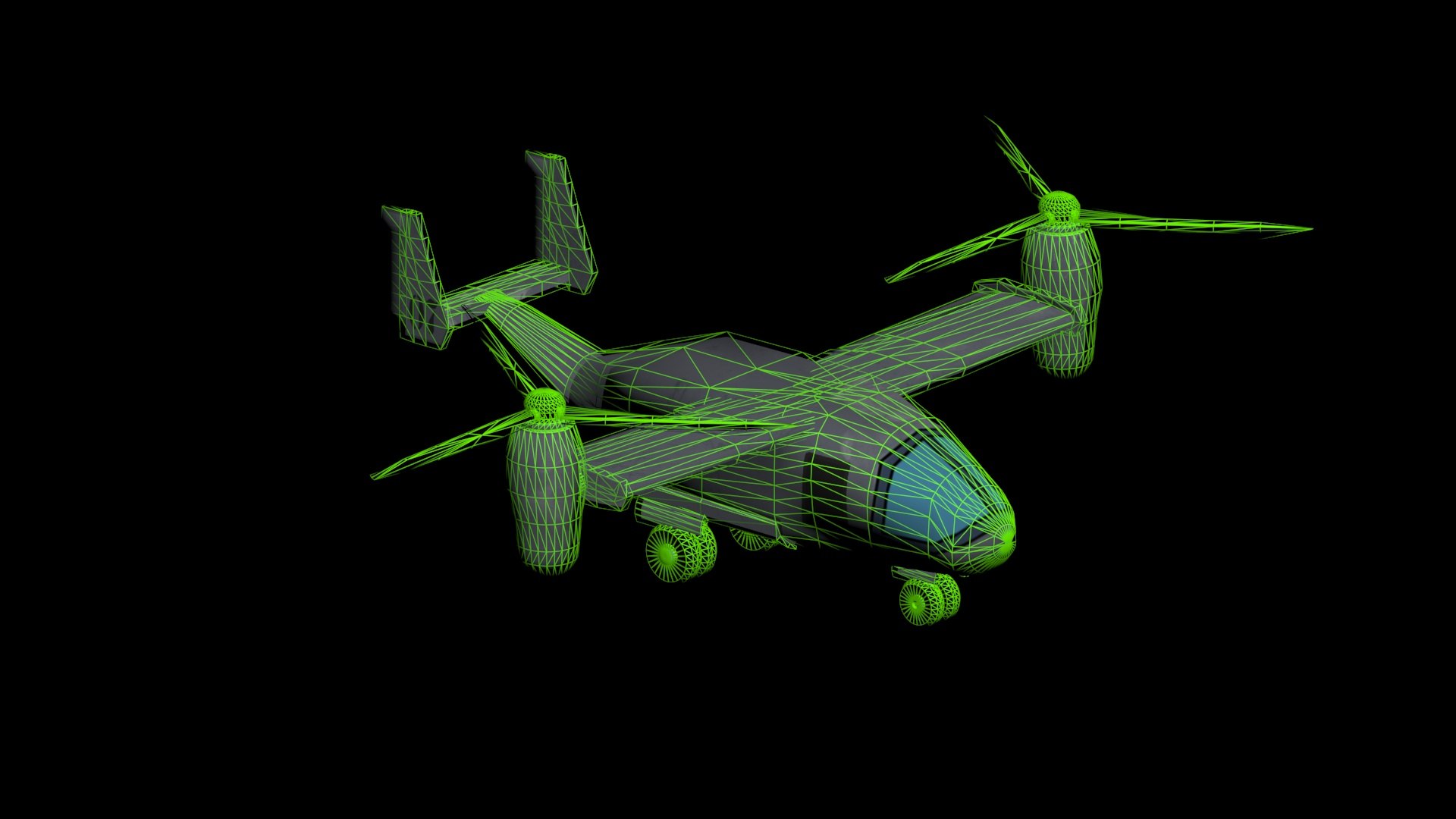 3D Osprey Helicopter Model - TurboSquid 1594424