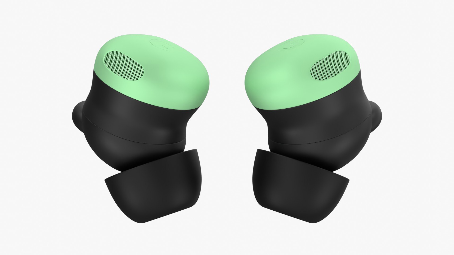 3D Google Pixel Buds Pro 2 Wintergreen Model - TurboSquid 2277339