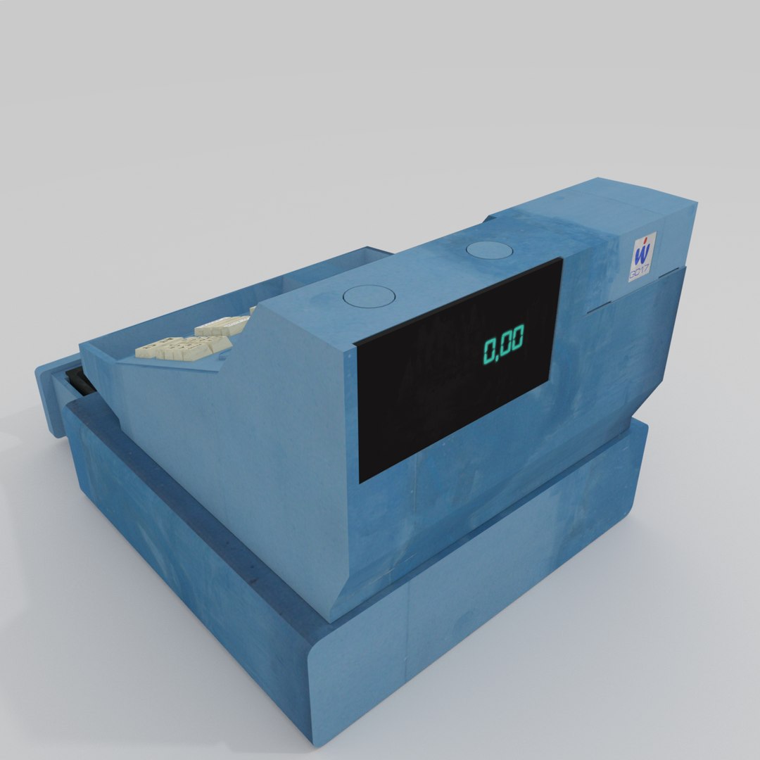Free 3D Model Cash Register - TurboSquid 1160459