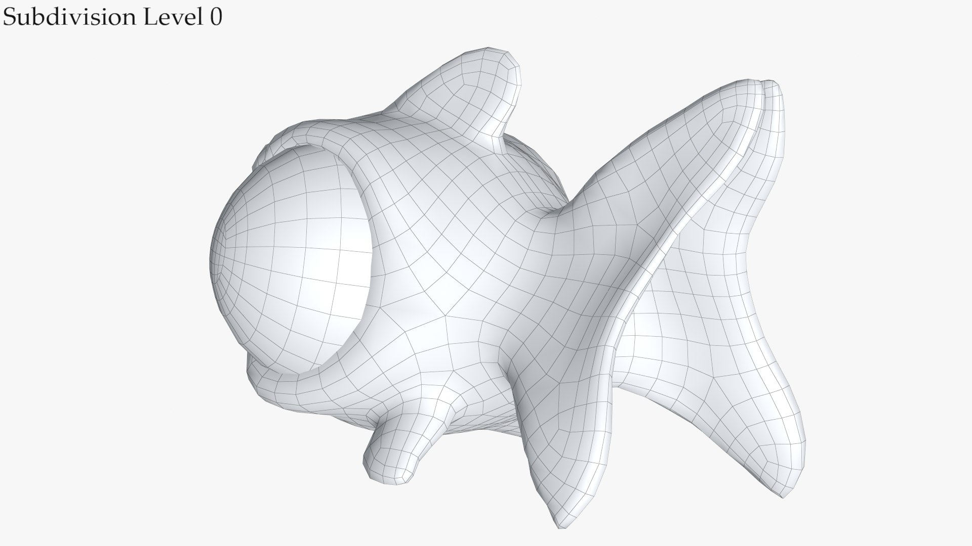 3D Angry Cartoon Fish - TurboSquid 1726915