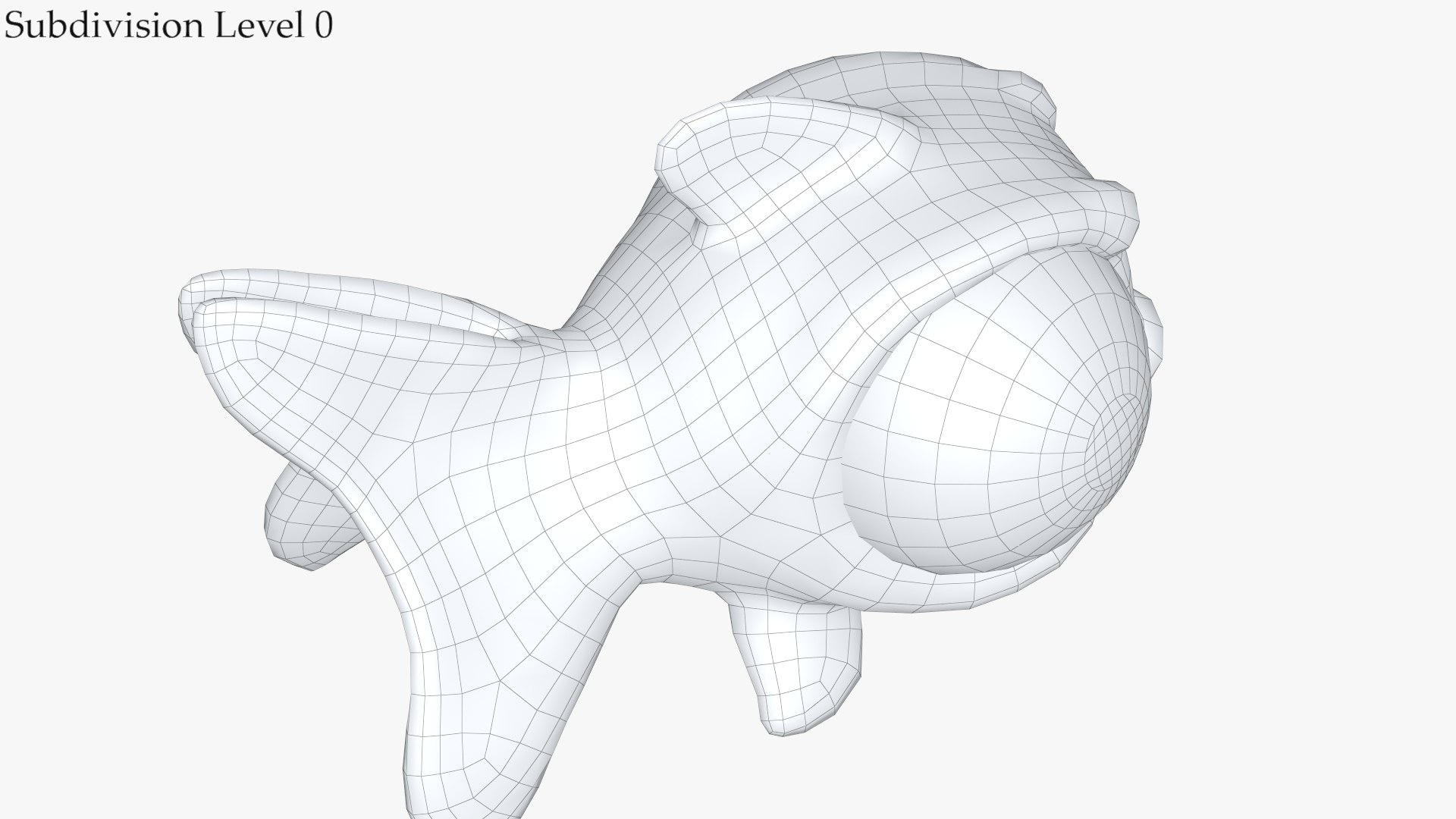 3D Angry Cartoon Fish - TurboSquid 1726915