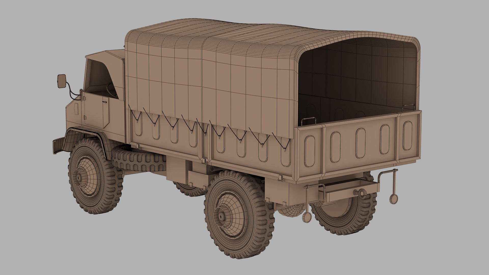 3D Unimog S404 Truck Model - TurboSquid 1978825