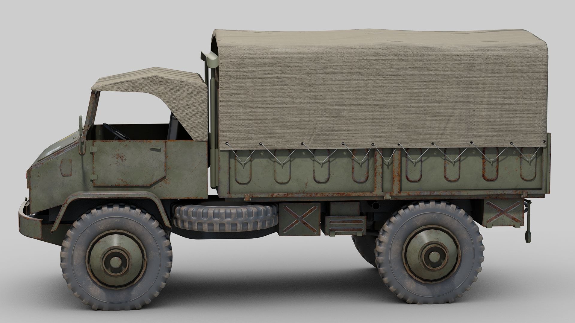 3D Unimog S404 Truck Model - TurboSquid 1978825
