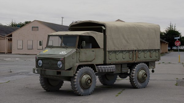 3D Unimog S404 Truck model - TurboSquid 1978825