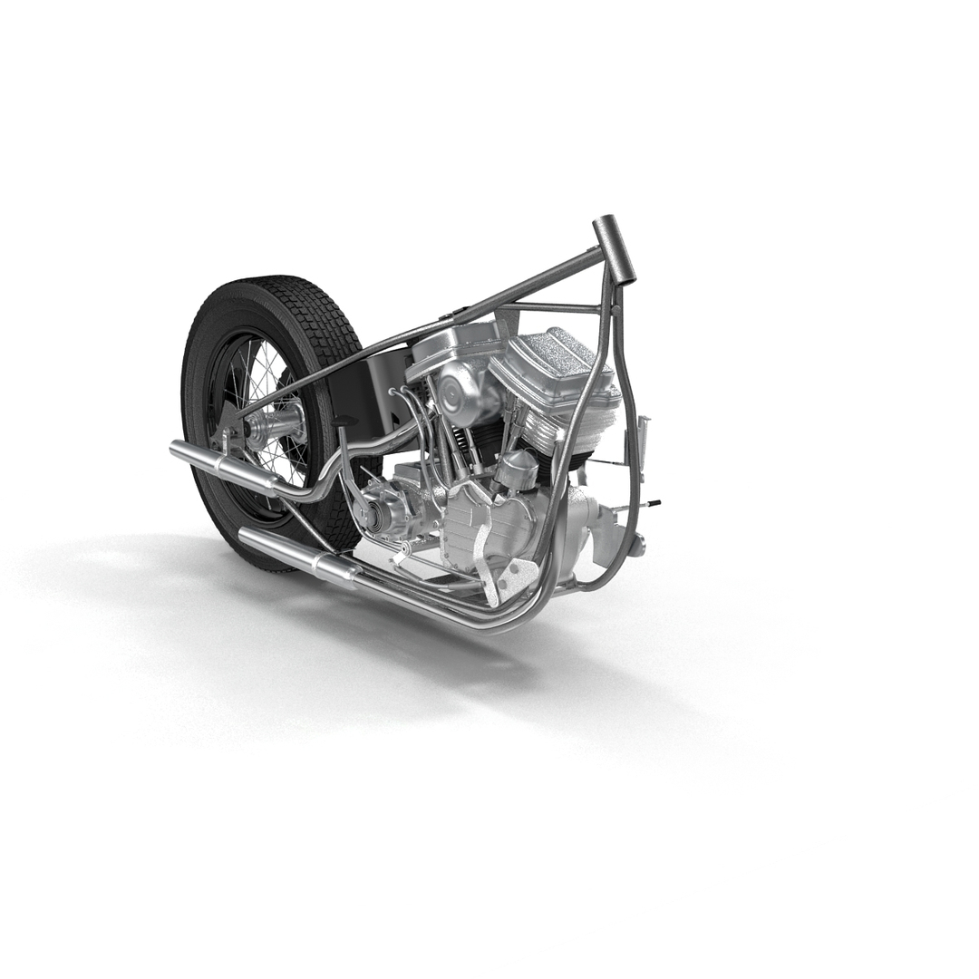 3ds max motorcycle powertrain