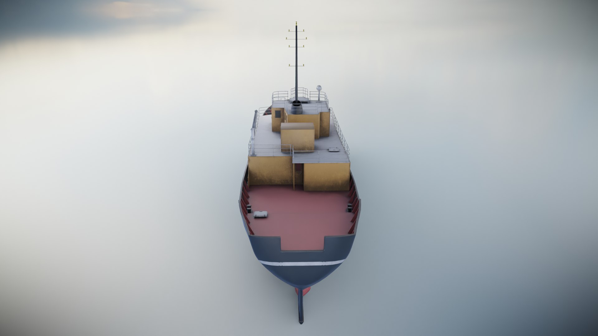 3D Industrial Ship - TurboSquid 2093661