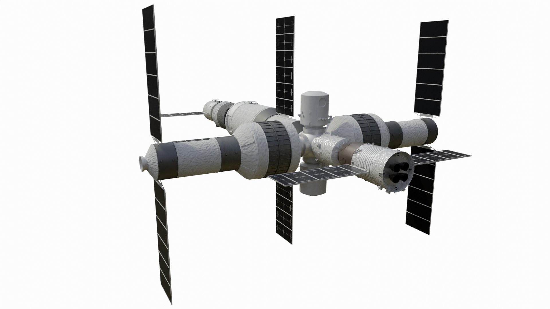 3d Max Purchase Shenzhou Spacecraft Tiangong