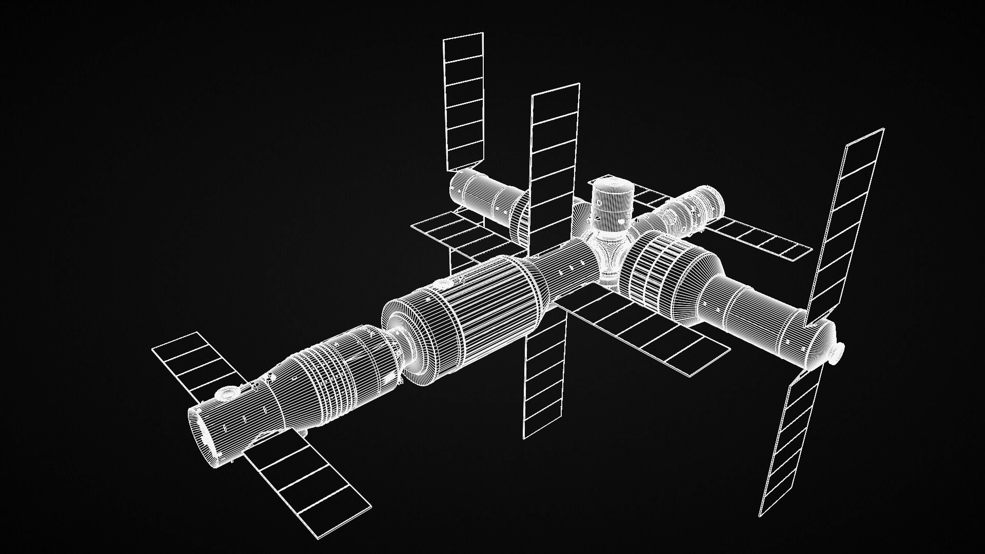 3d Max Purchase Shenzhou Spacecraft Tiangong