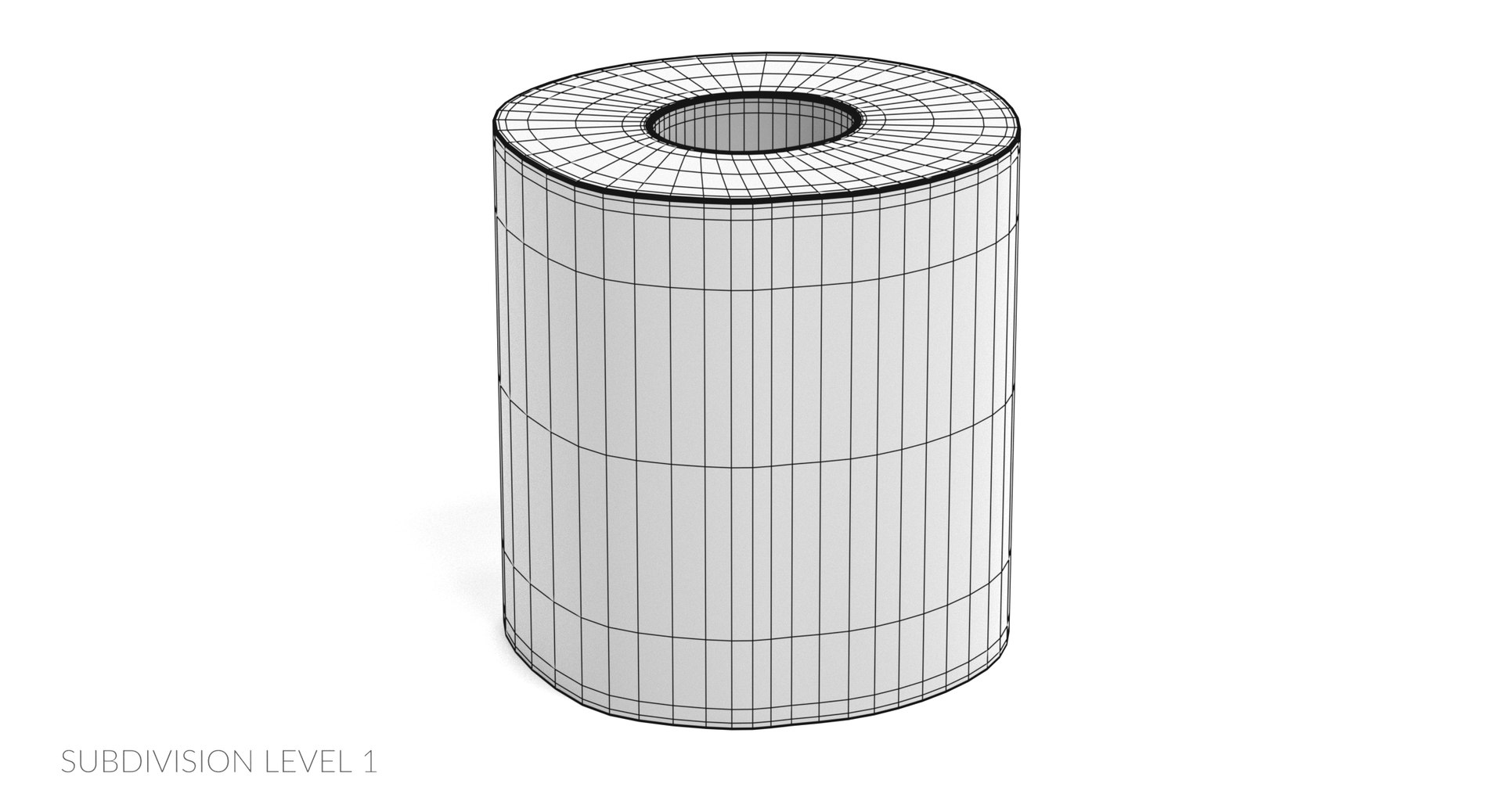 3D Toilet Paper Model - TurboSquid 1403205