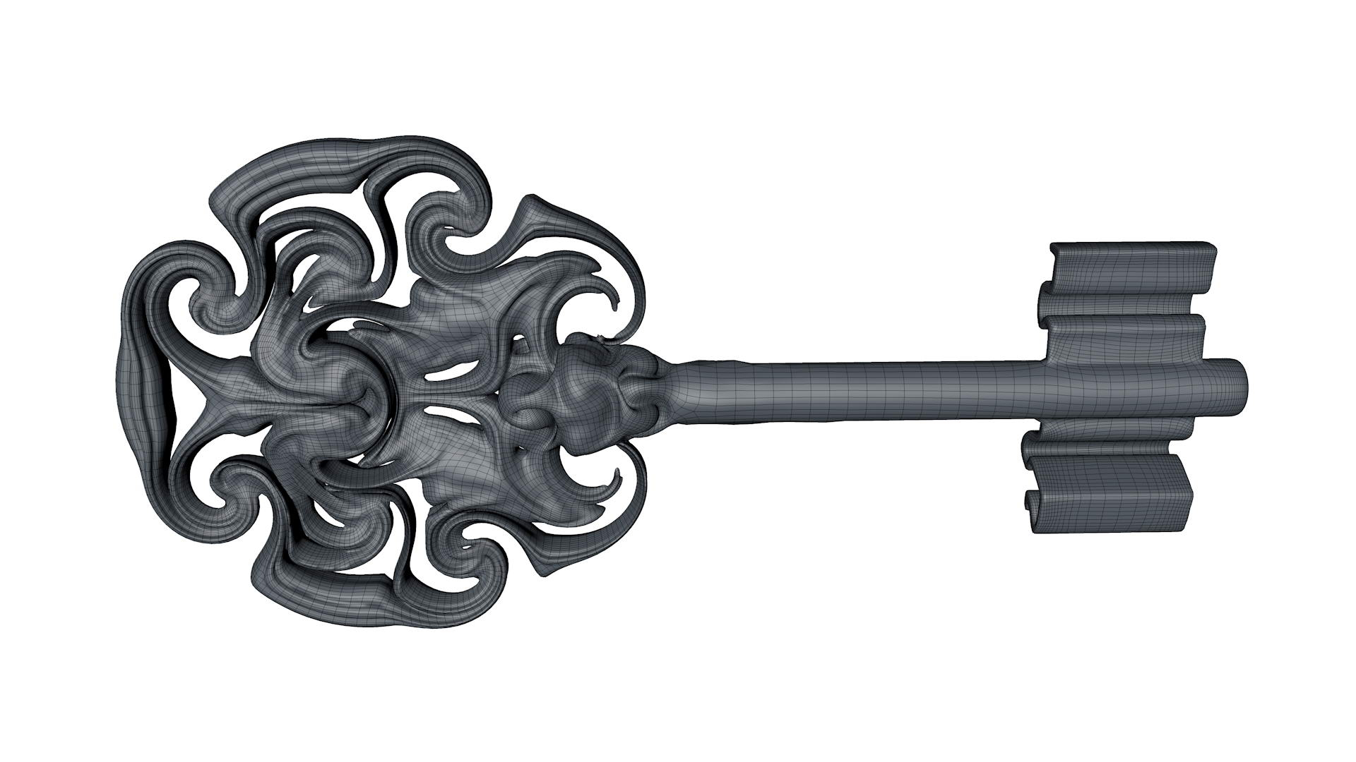 3D Key Metal Vintage - TurboSquid 1190550