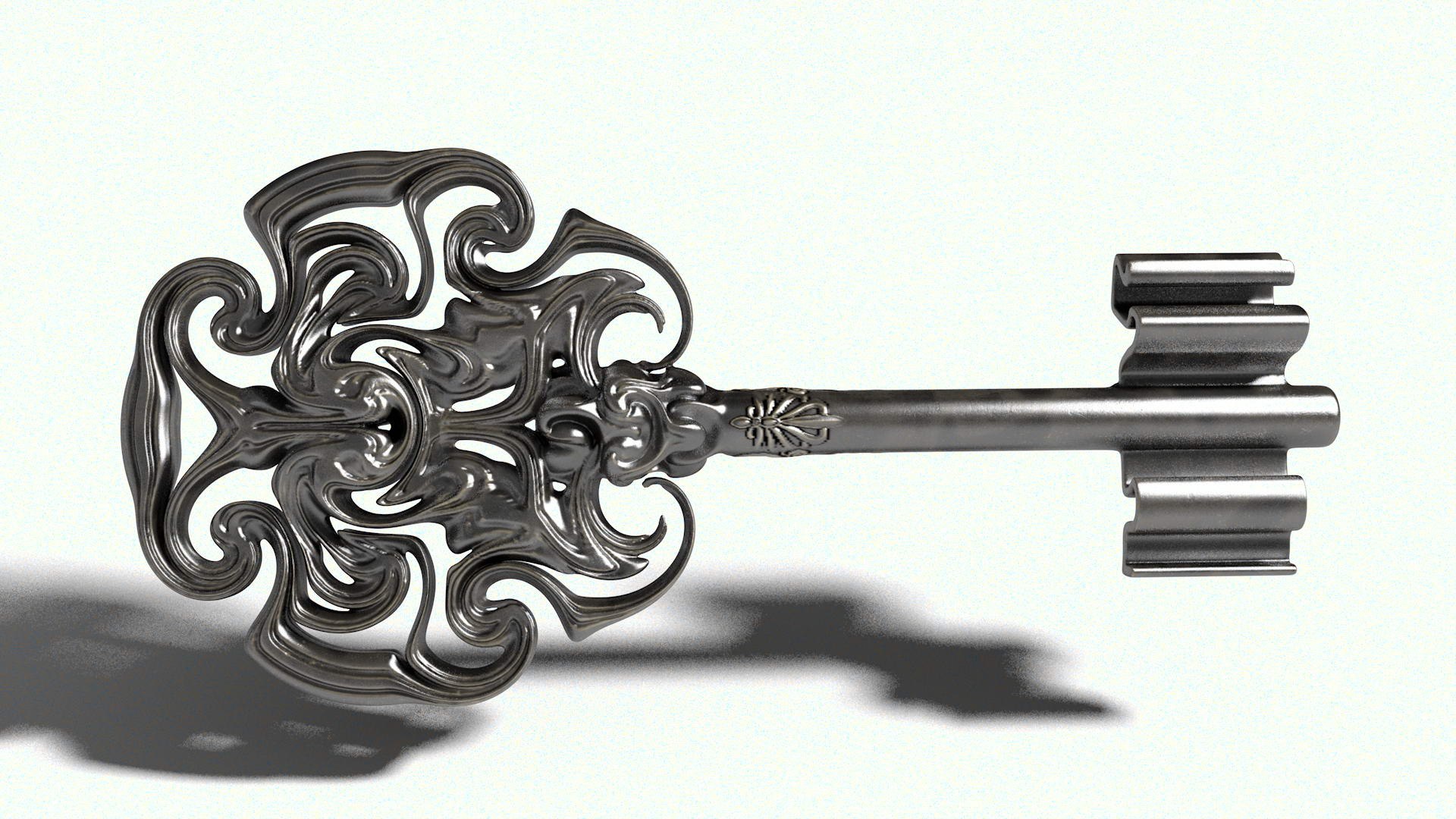 3D Key Metal Vintage - TurboSquid 1190550
