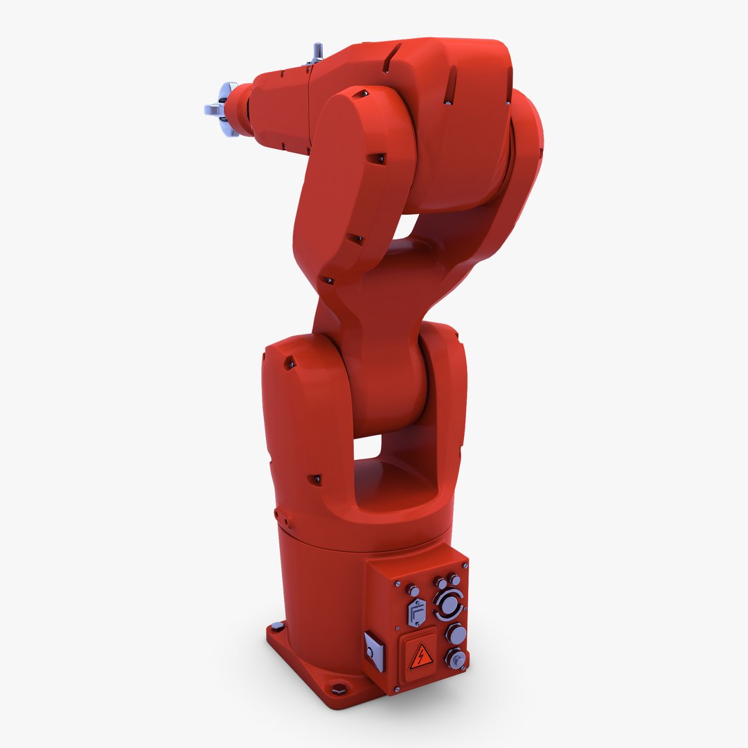 3D Generic Industrial Robot Arm Model - TurboSquid 1434895