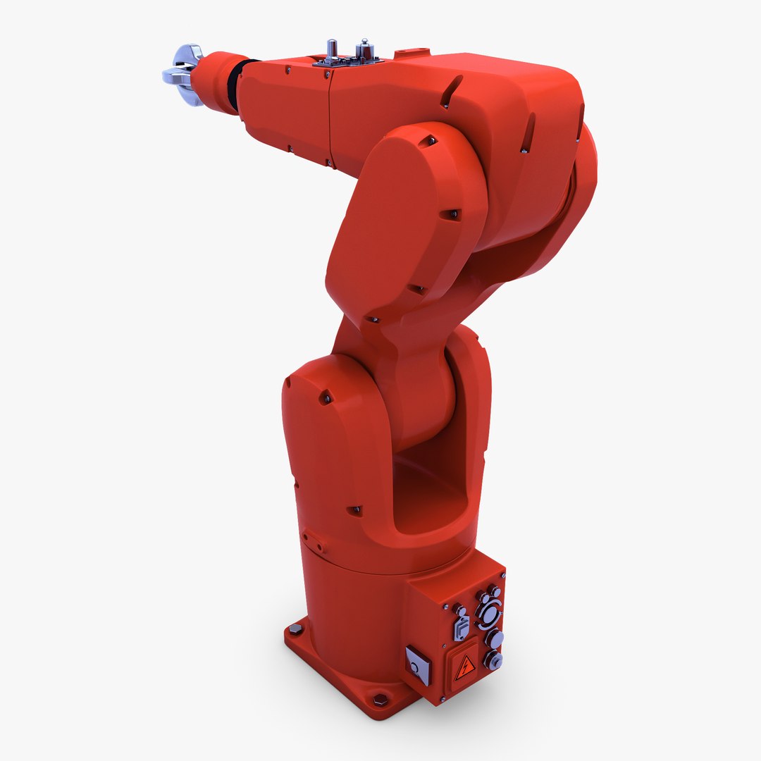 3D Generic Industrial Robot Arm Model - TurboSquid 1434895
