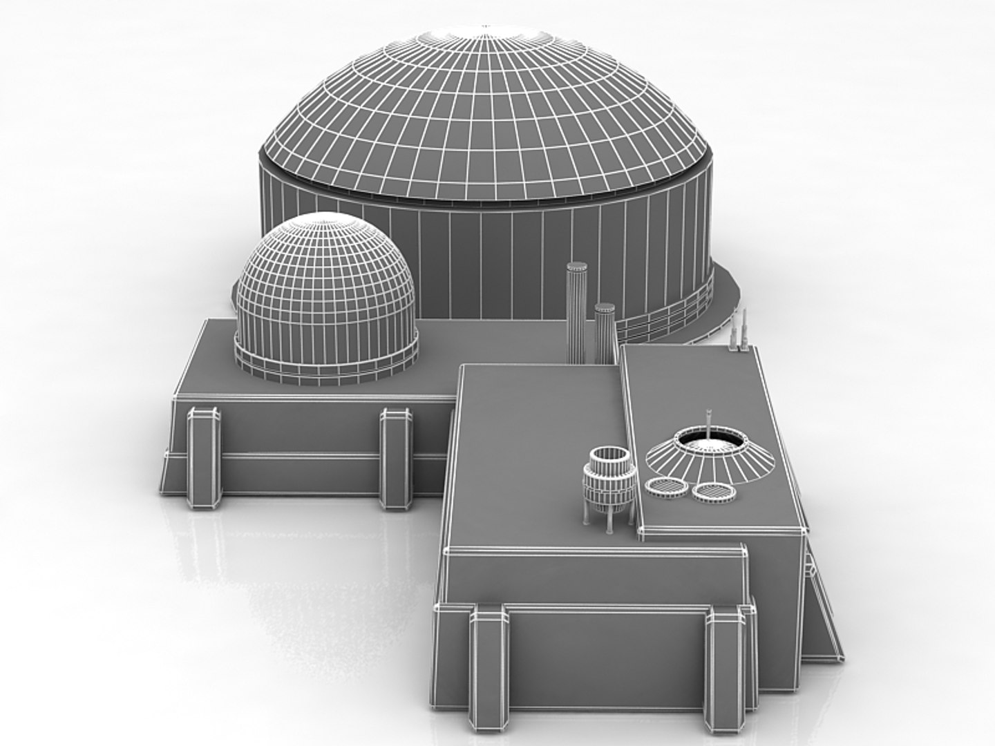 3D Mos Eisley Architecture Sci-fi Building - TurboSquid 1643091