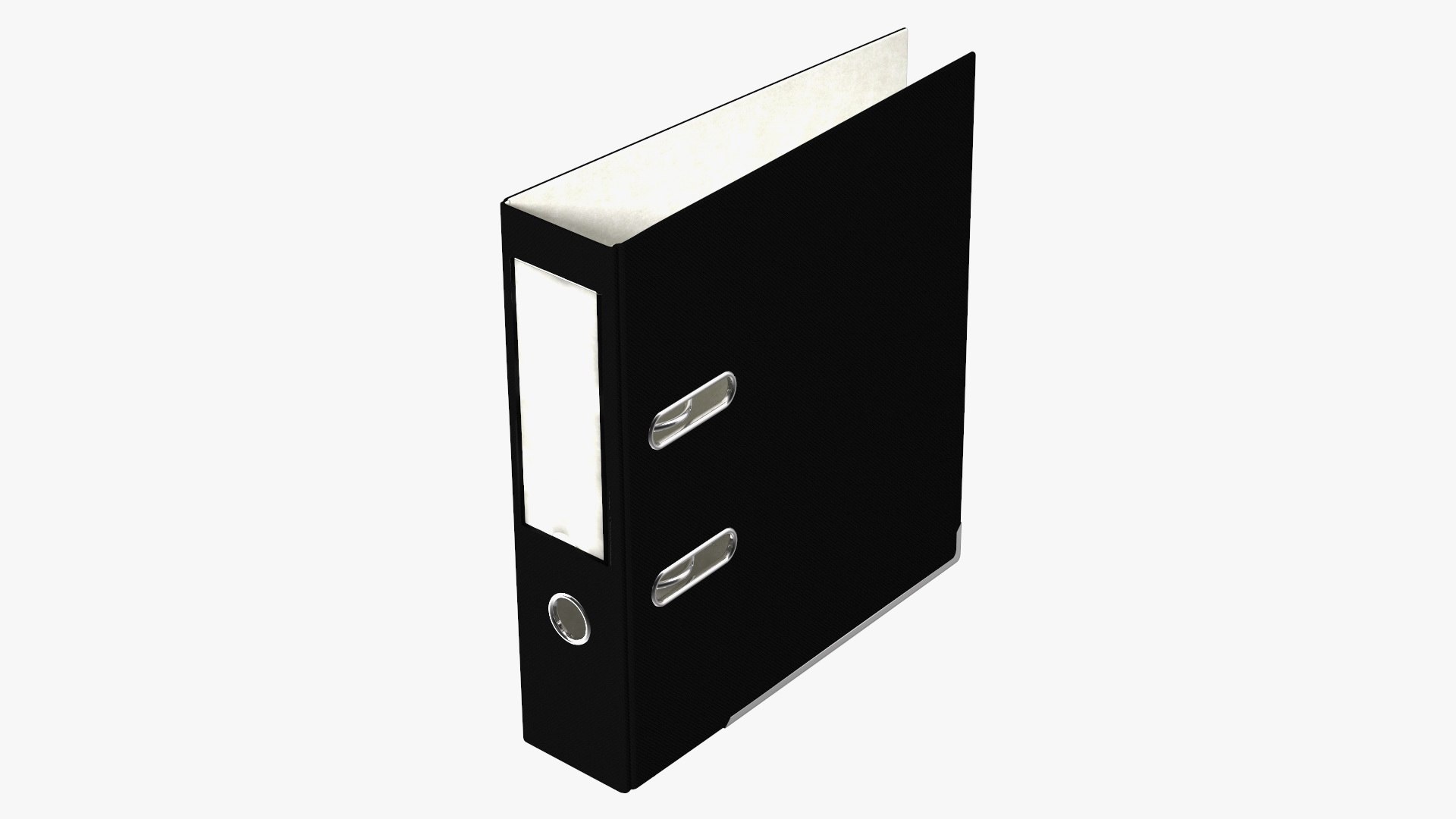 Office File for Keeping Documents Black 3D model - TurboSquid 2112841