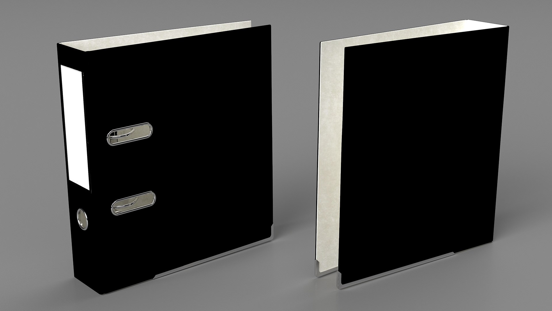 Office File For Keeping Documents Black 3D Model - TurboSquid 2112841