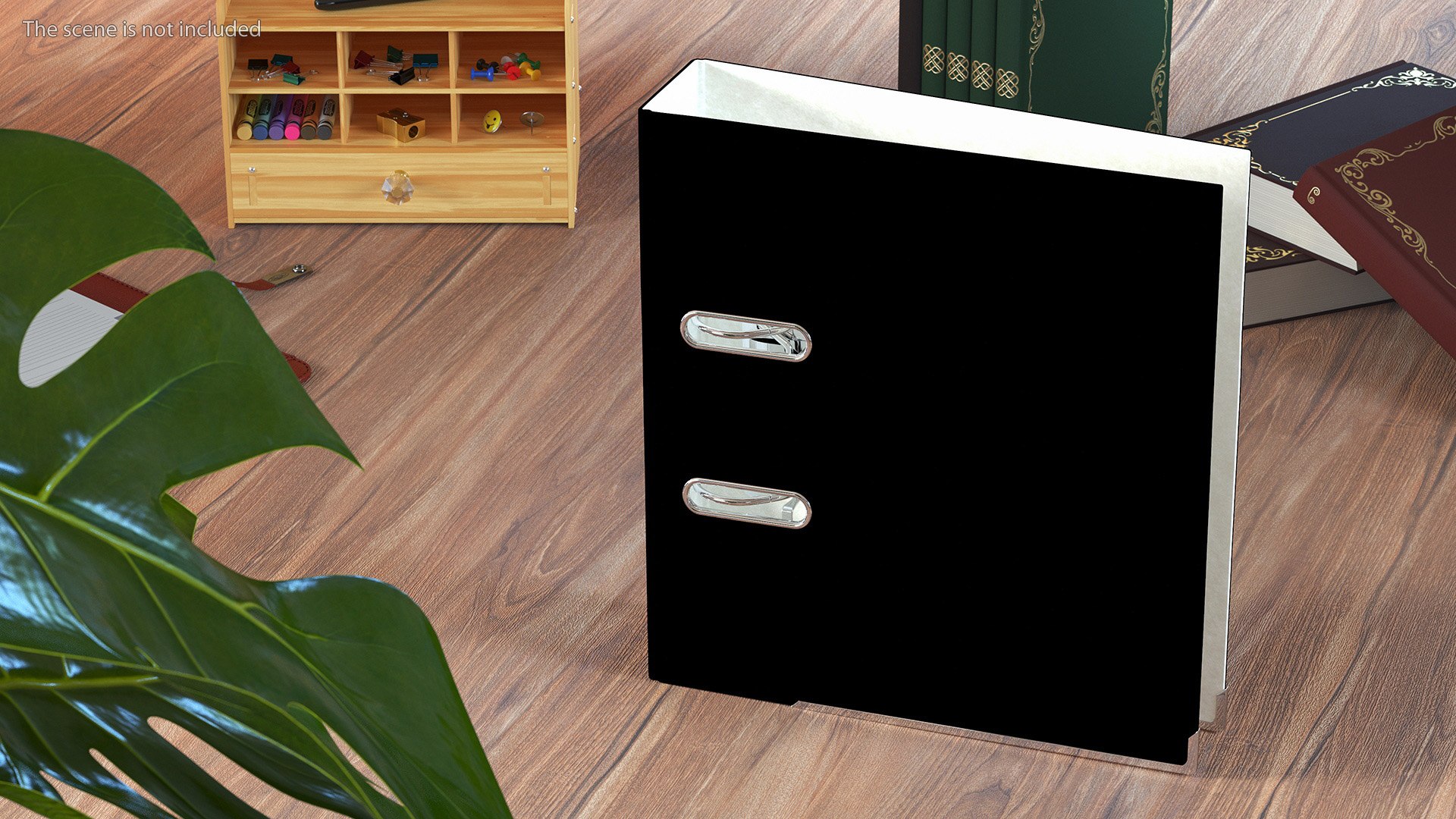 Office File For Keeping Documents Black 3D Model - TurboSquid 2112841