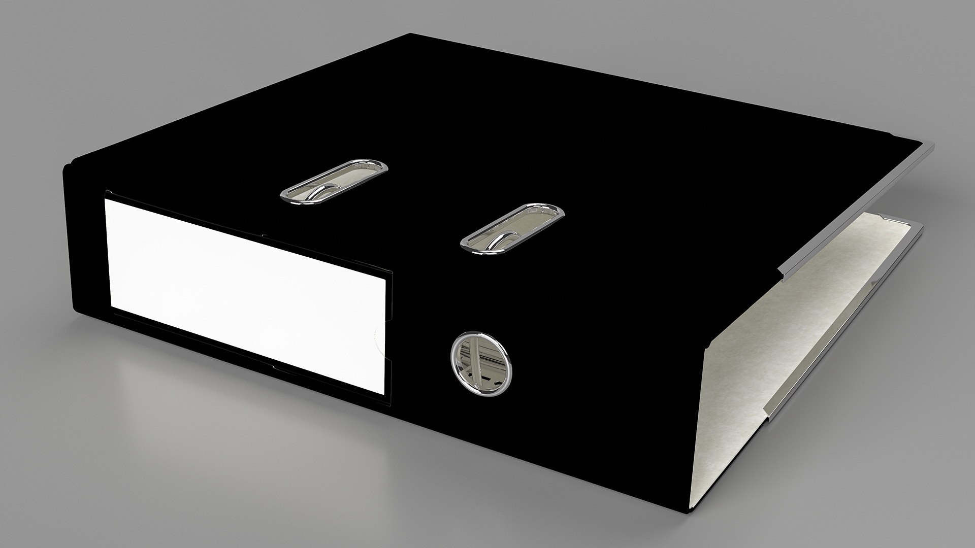 Office File For Keeping Documents Black 3D Model - TurboSquid 2112841
