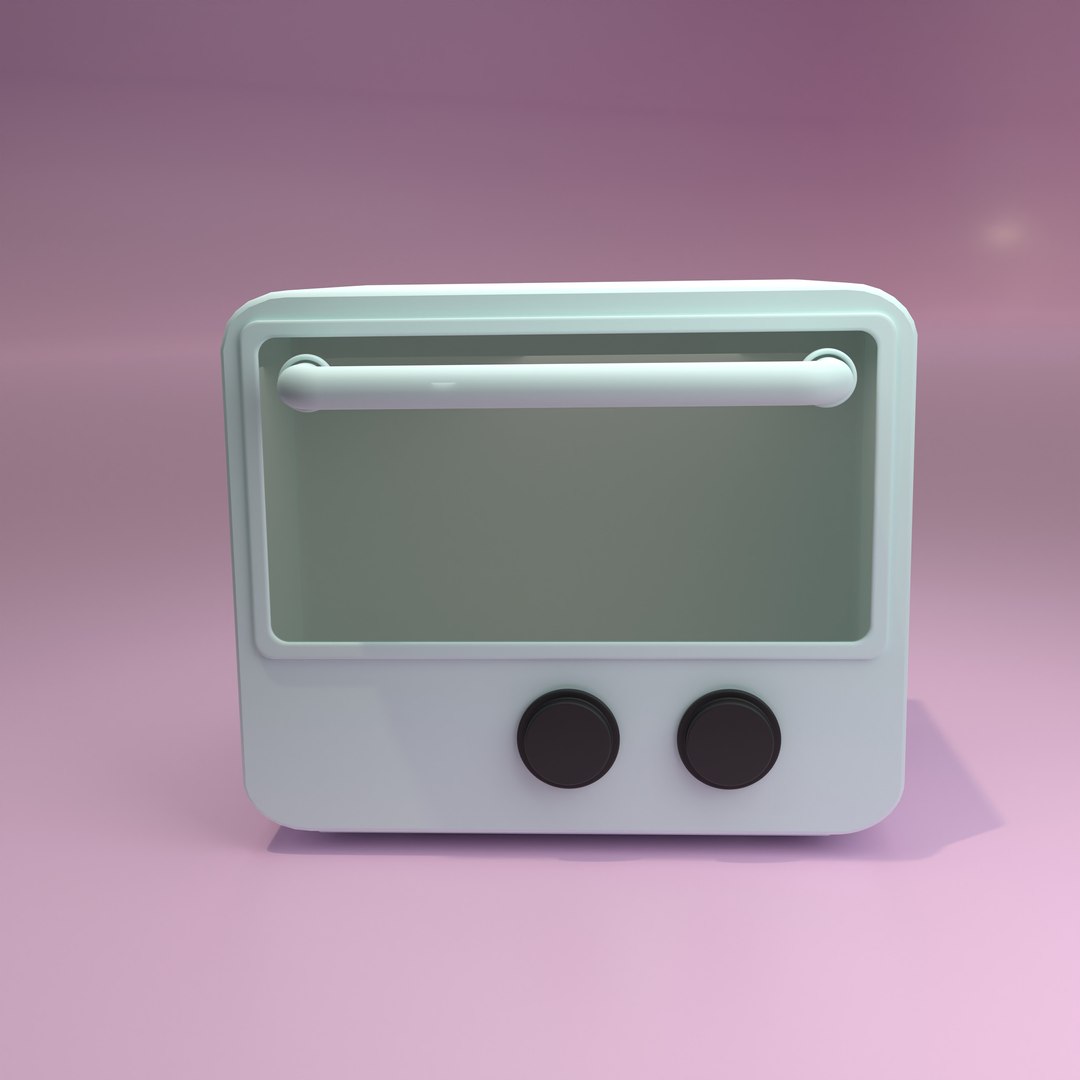 3D Model Toaster Oven - TurboSquid 2118714