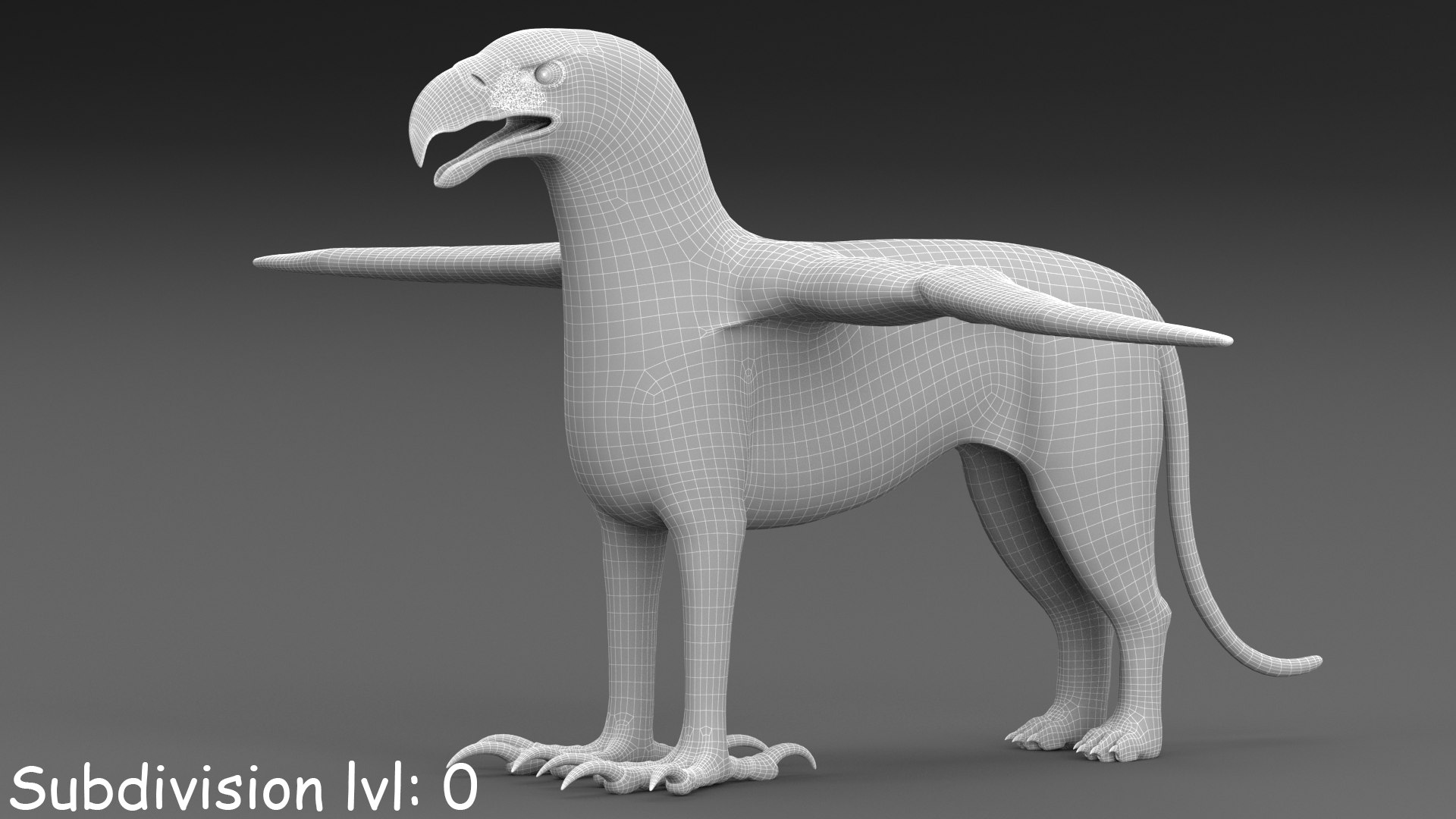 Gryphon 3D model - TurboSquid 1473274