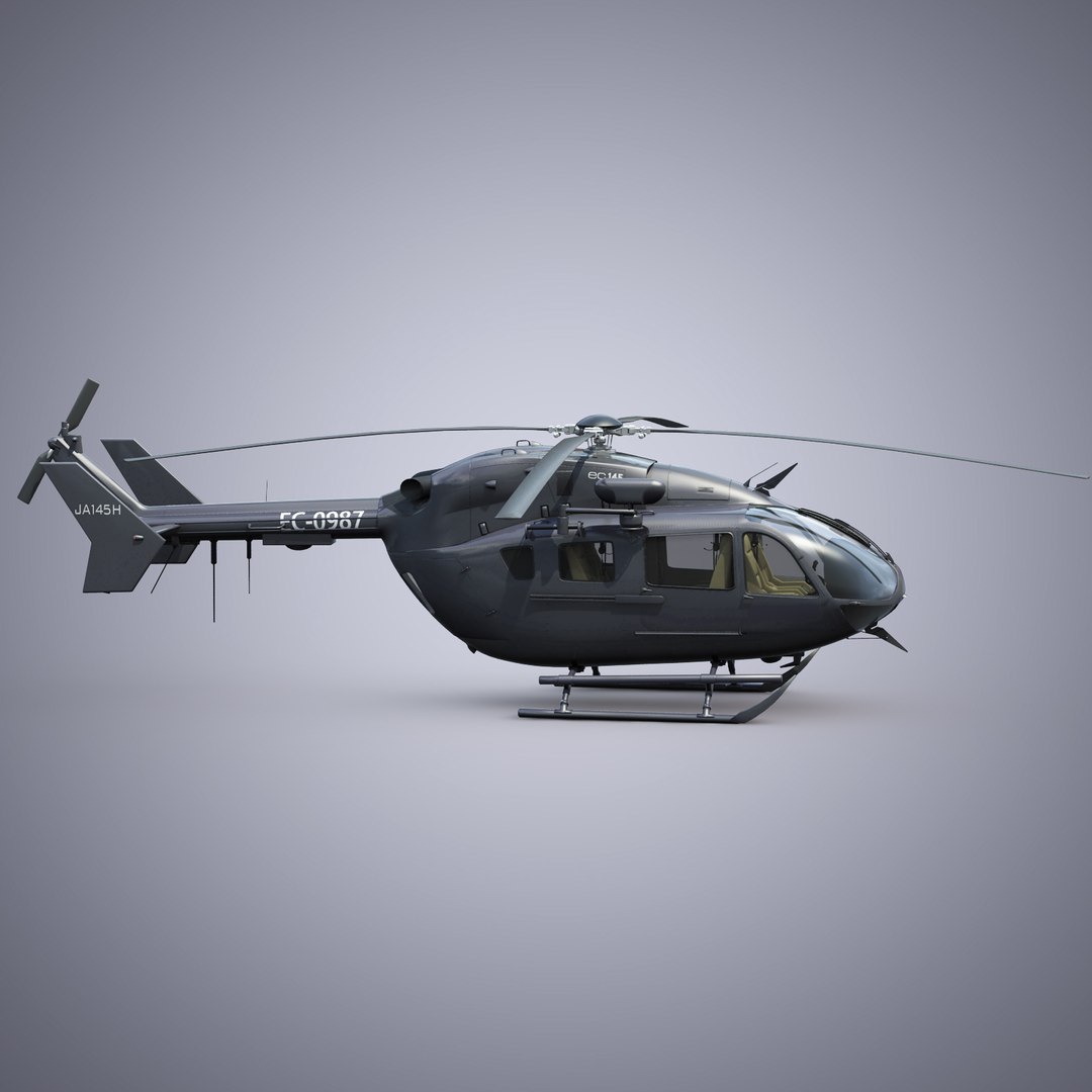 Eurocopter Ec 145 3d Max