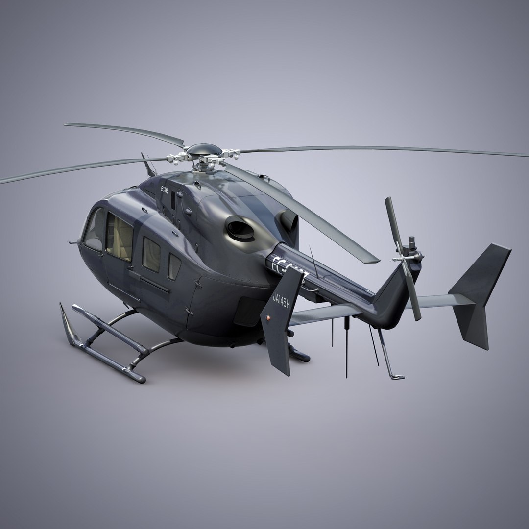 Eurocopter Ec 145 3d Max