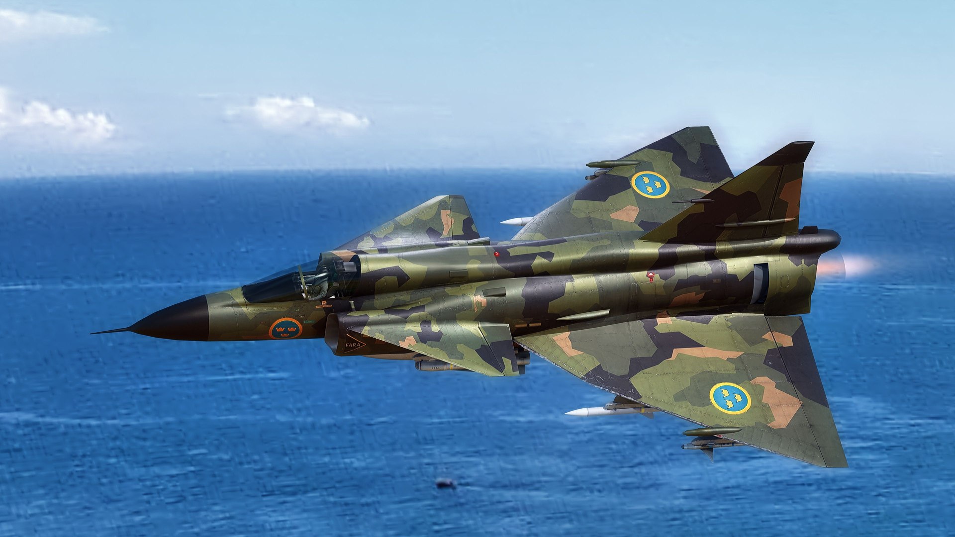 3D Saab 37 Viggen - Rigged - High Resolution Cocpit Model - TurboSquid 2240076