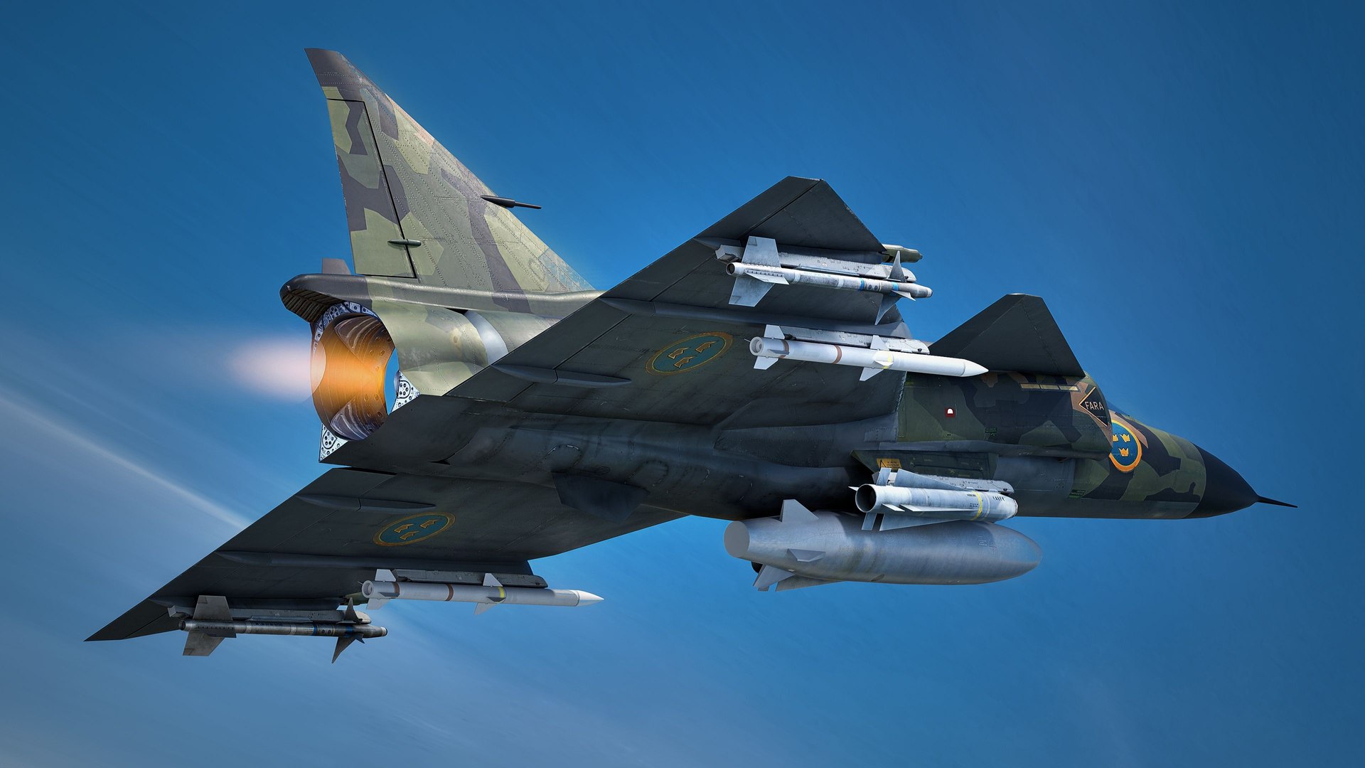 3D Saab 37 Viggen - Rigged - High Resolution Cocpit Model - TurboSquid ...