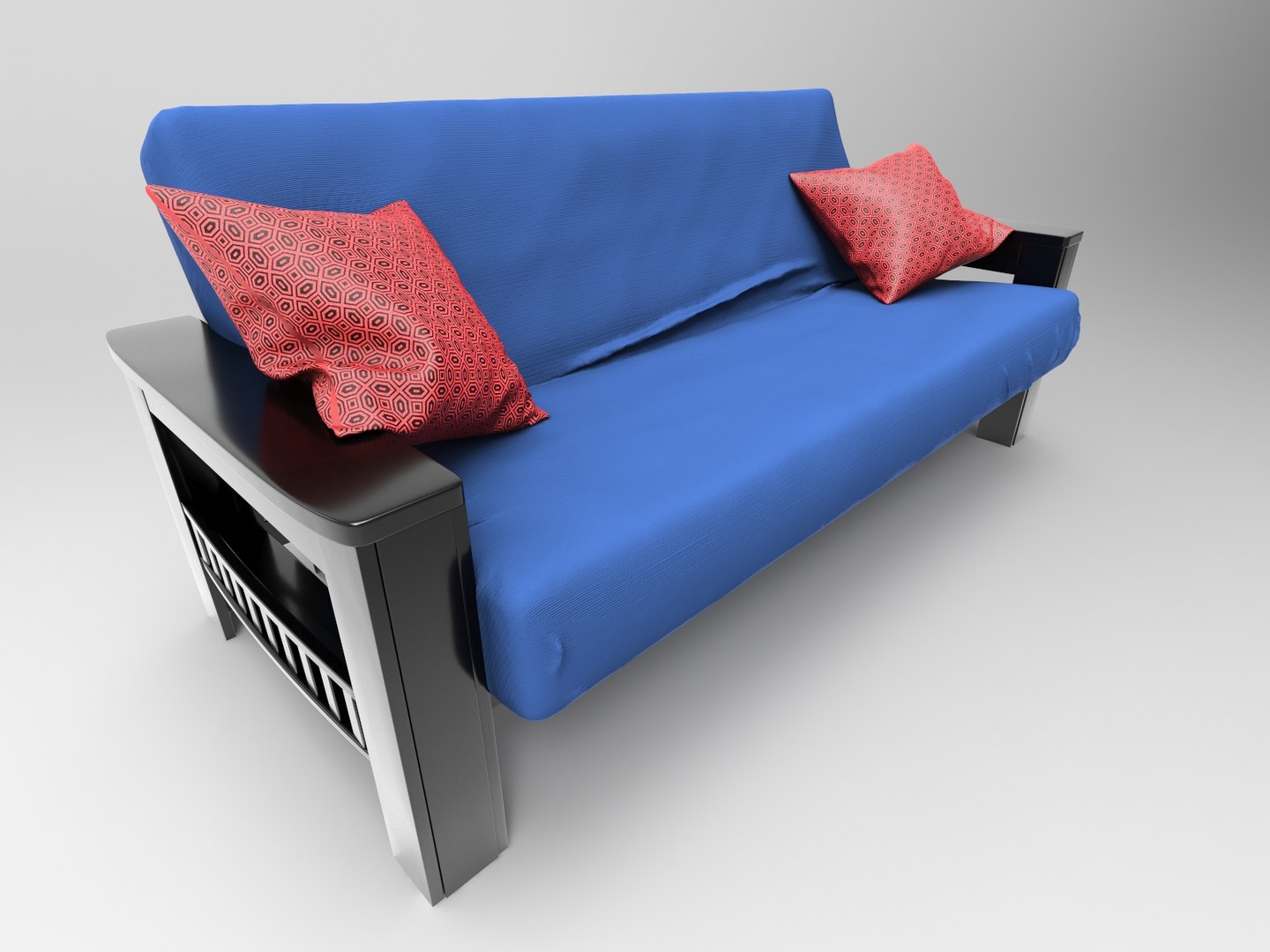 3D model size futon - TurboSquid 1339638