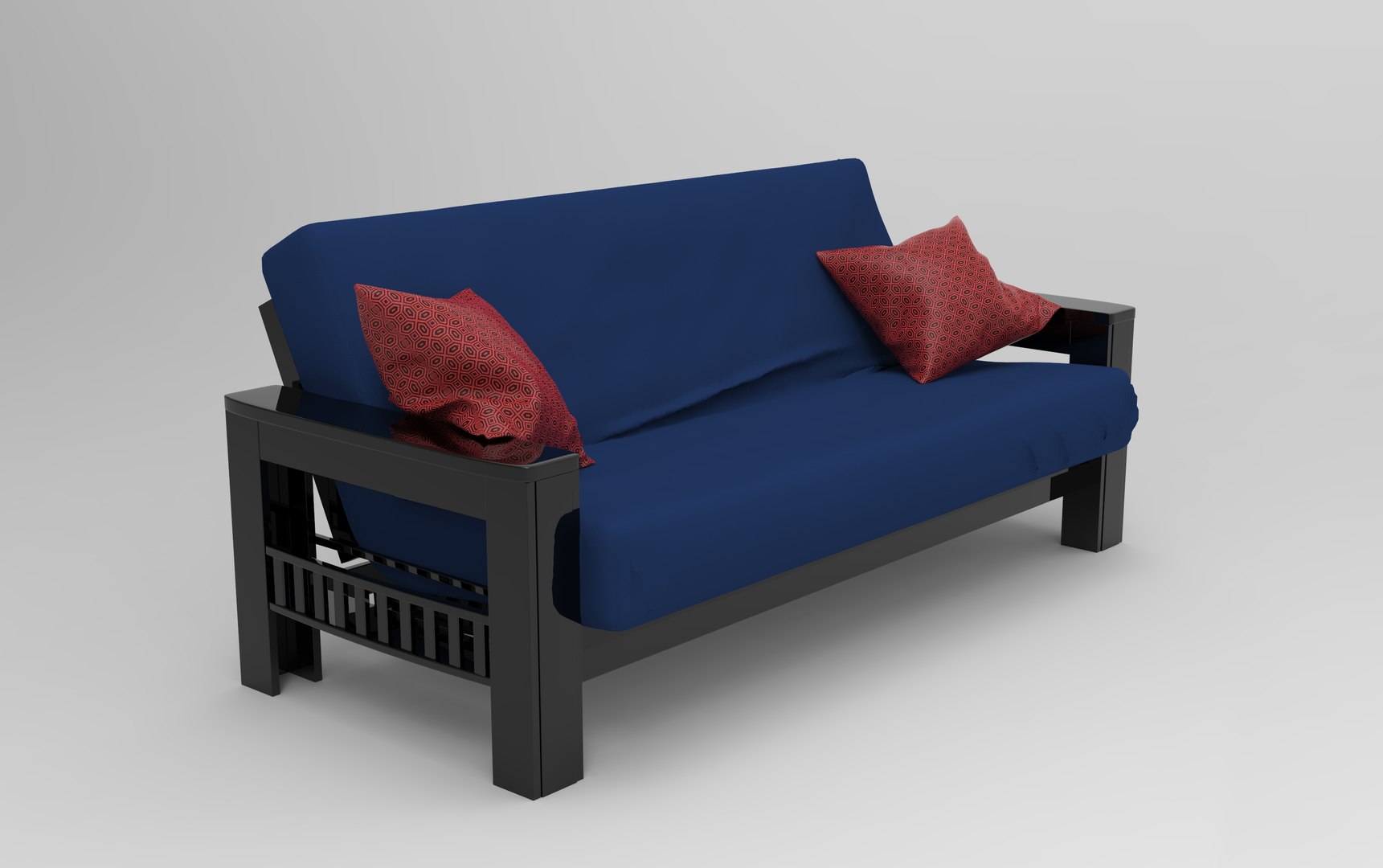 3D model size futon - TurboSquid 1339638