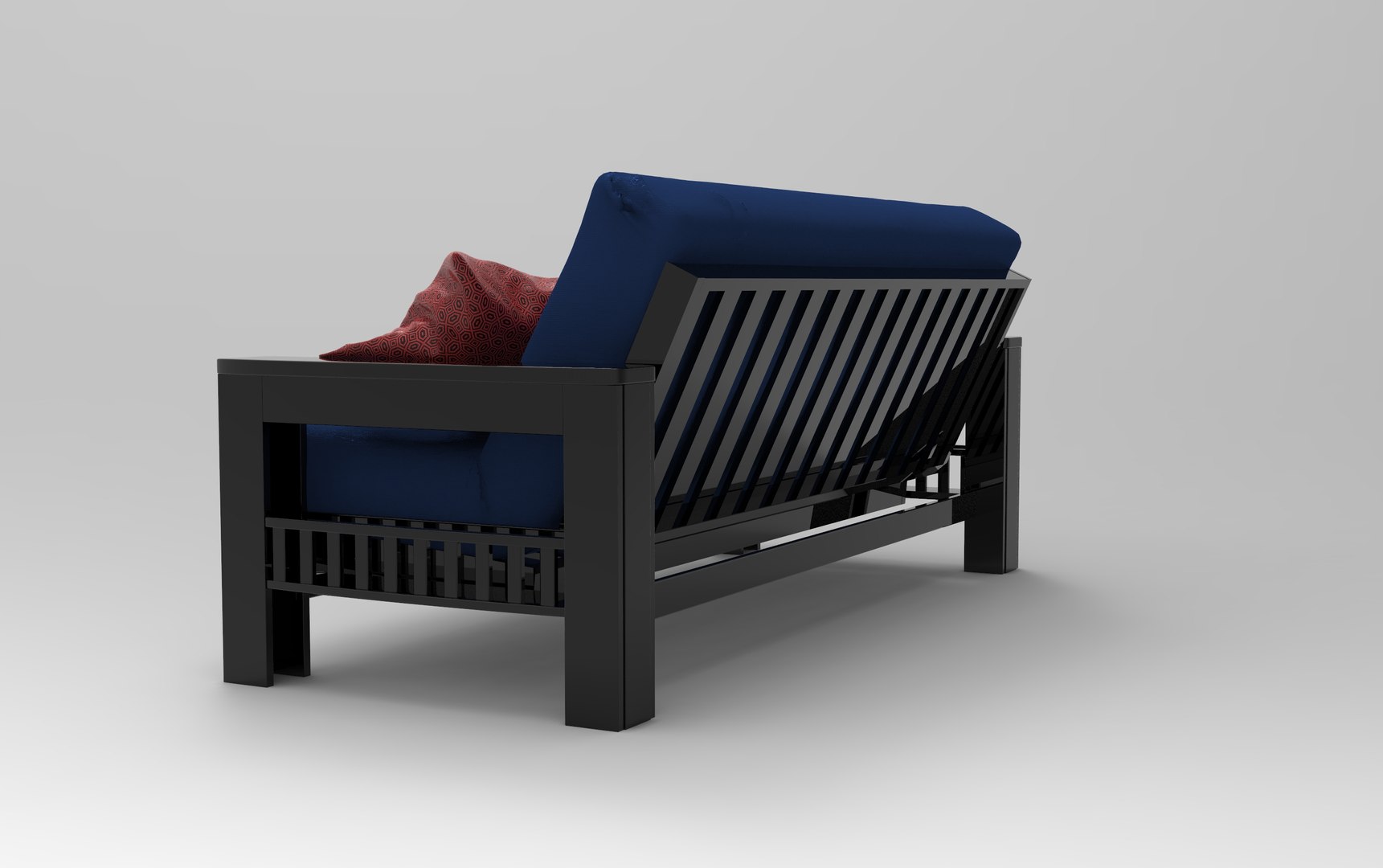 3D model size futon - TurboSquid 1339638