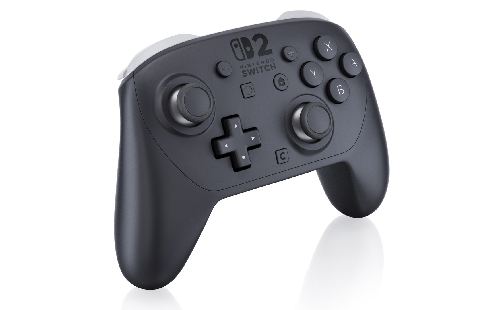 3D Nintendo Switch 2 Pro Controller Model - TurboSquid 2405850