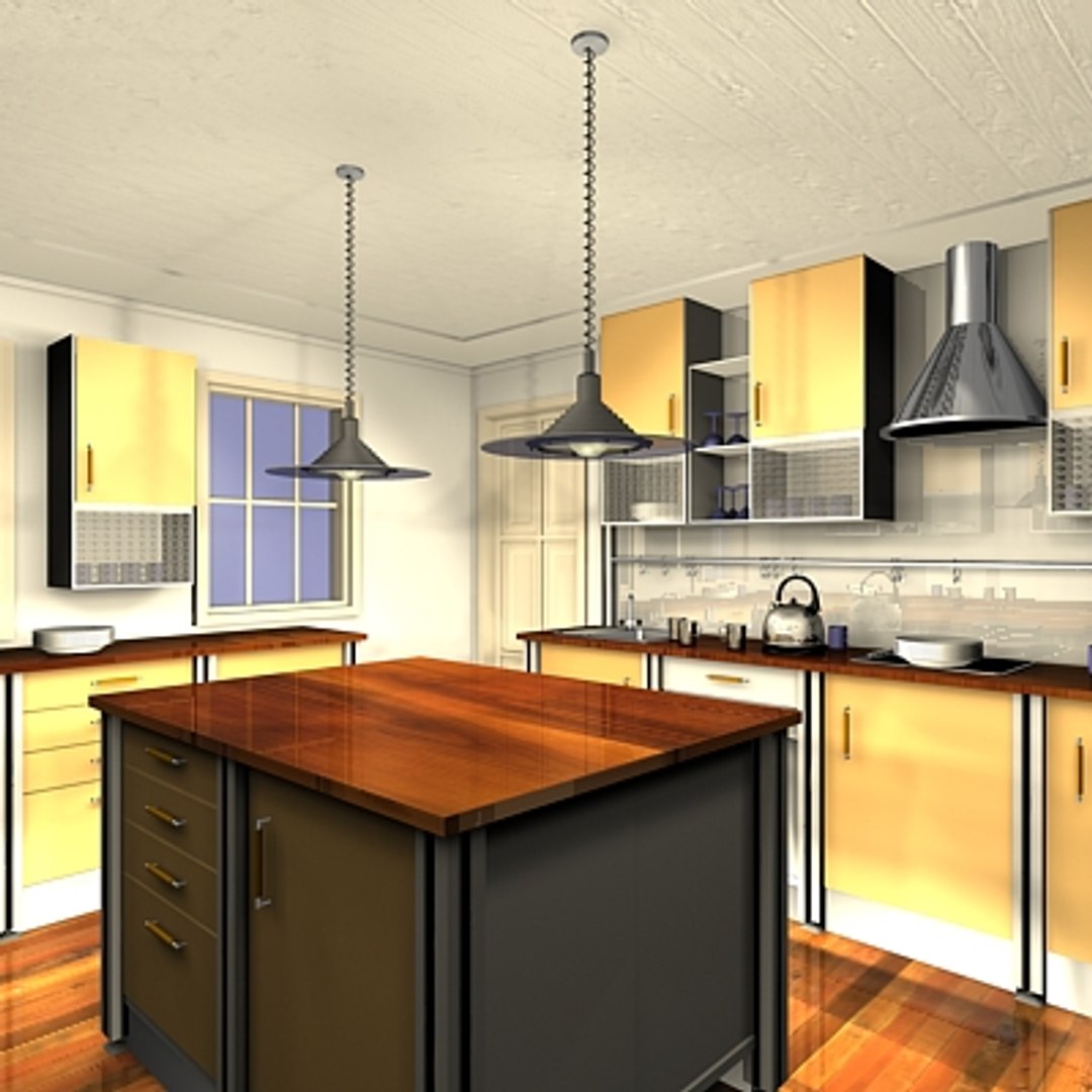 3dsmax kitchen