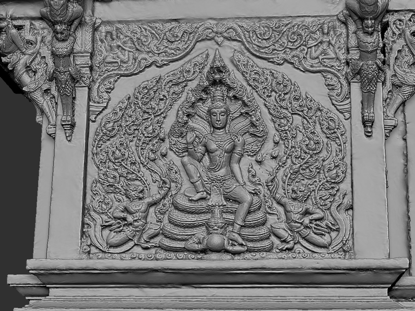 Ancient Temple Model - TurboSquid 1268453