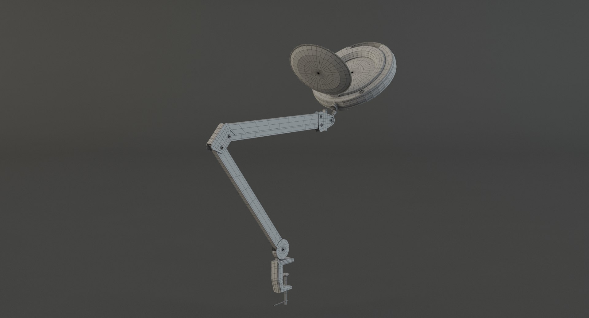 3D Magnifier Lamp - TurboSquid 1379930