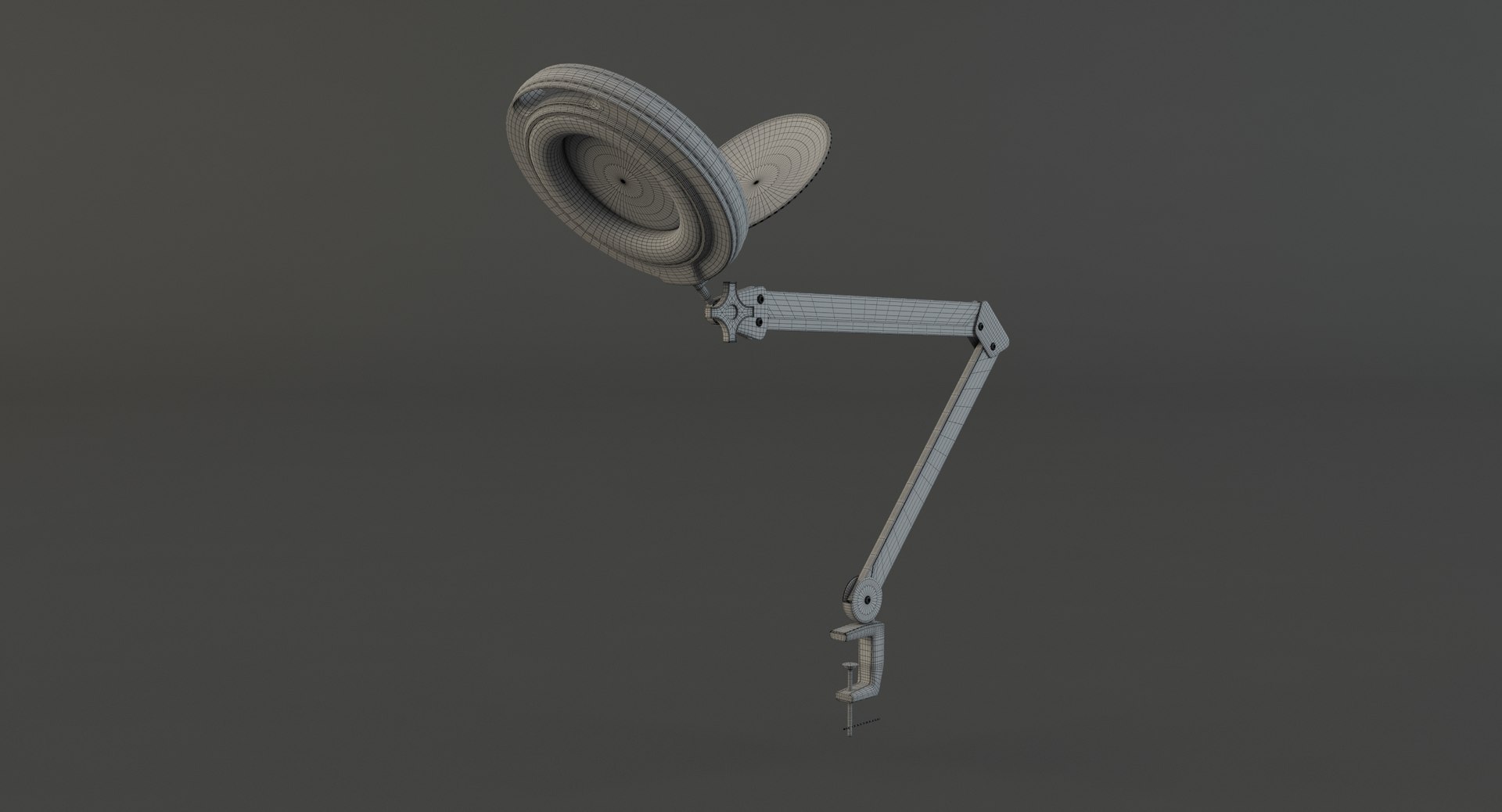 3D Magnifier Lamp - TurboSquid 1379930