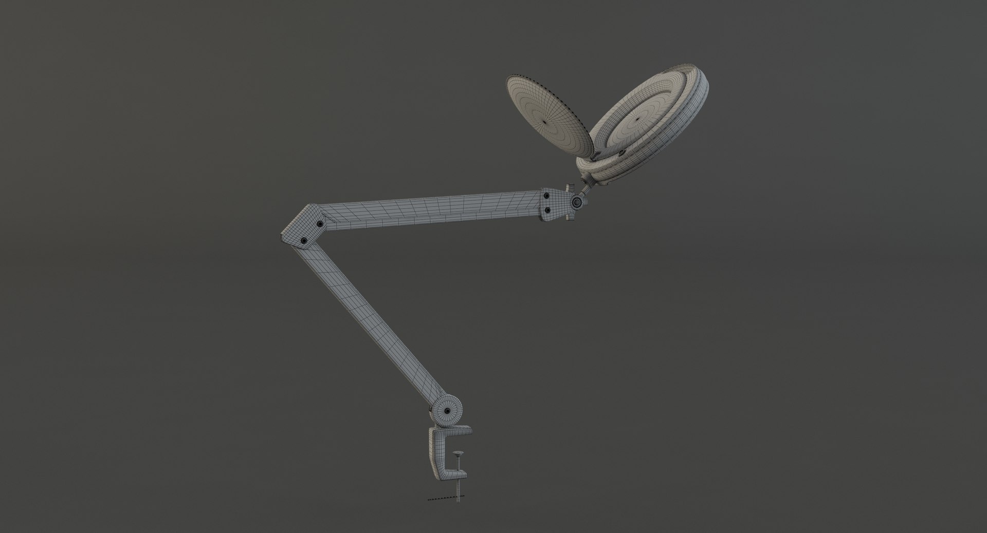 3D Magnifier Lamp - TurboSquid 1379930