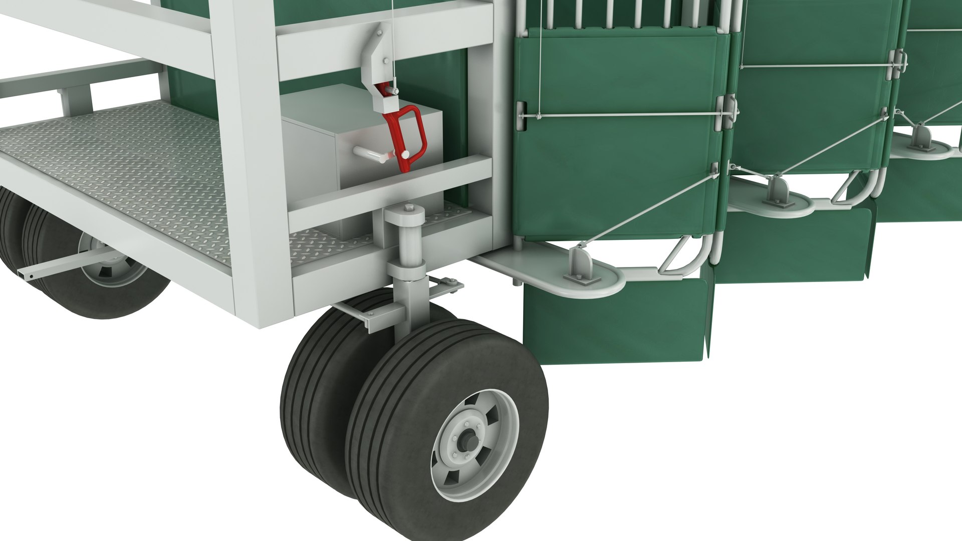 Horse Track Start Gate And Finish Line Tower 3D - TurboSquid 2268529