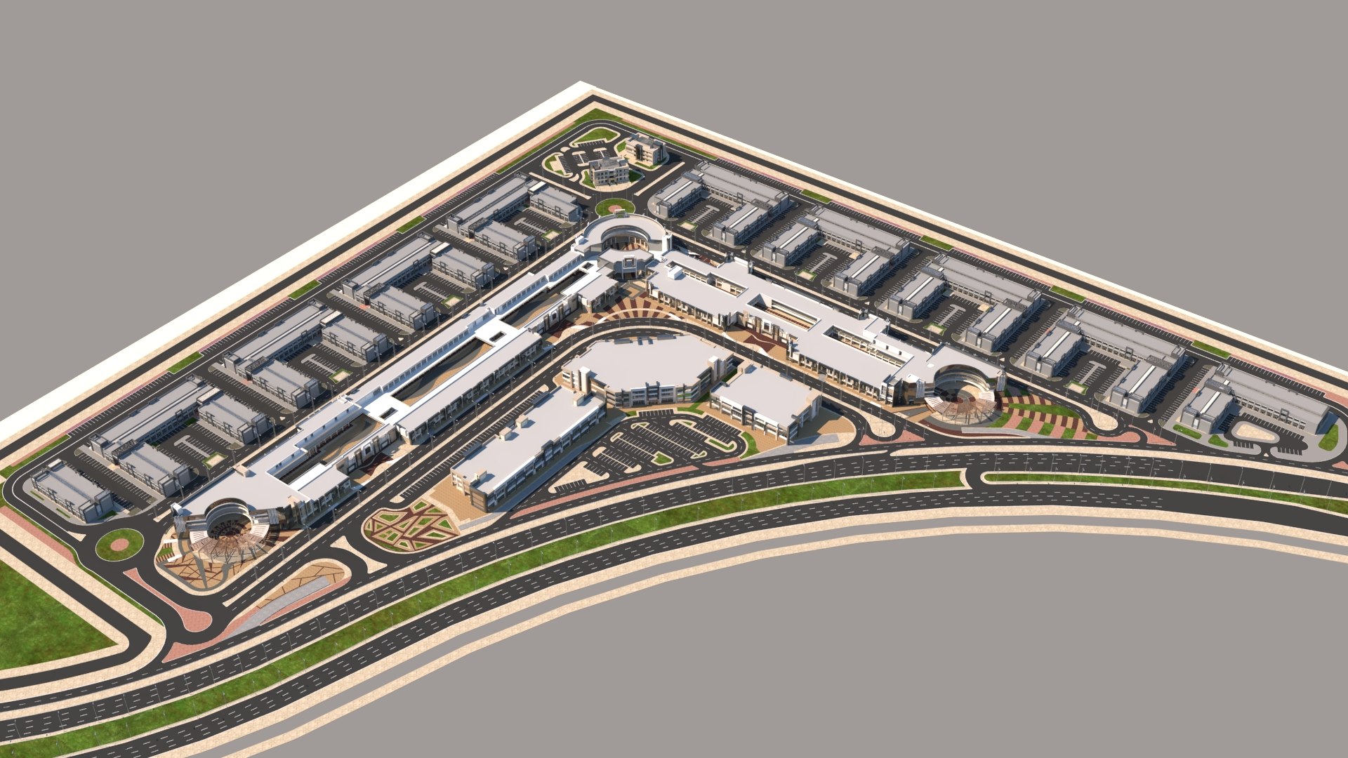 3D Model Plaza Mall - TurboSquid 1963493