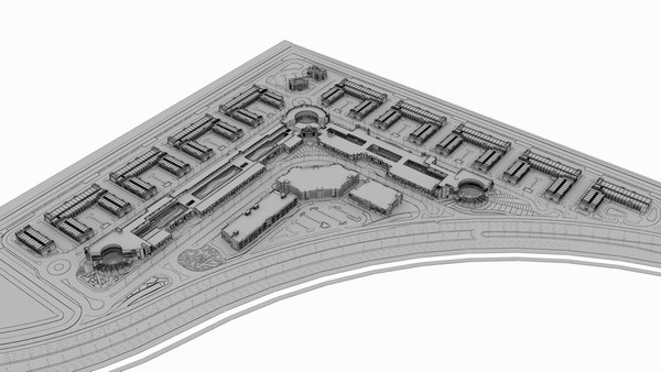modelo 3d Plaza Mall - TurboSquid 1963493